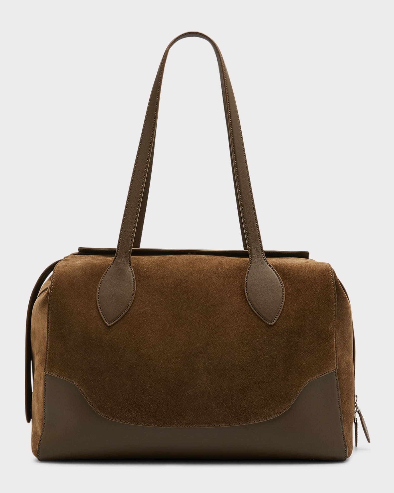 Loro Piana Extra Large Happy Day Sesia Leather Handbag | Neiman Marcus