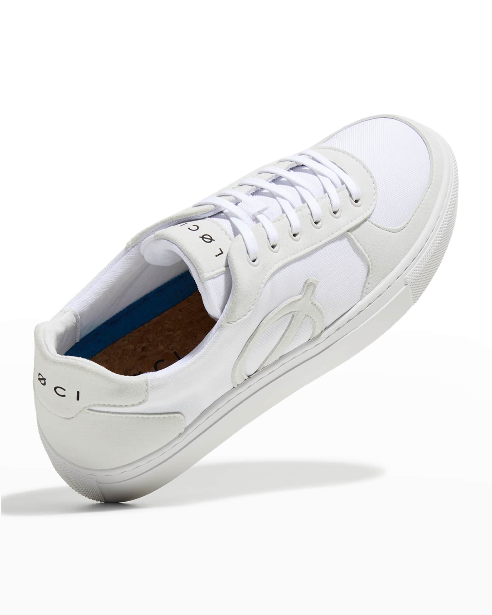 LOCI Seven Vegan Recycled Ocean Plastic Low-Top Court Sneakers | Neiman ...