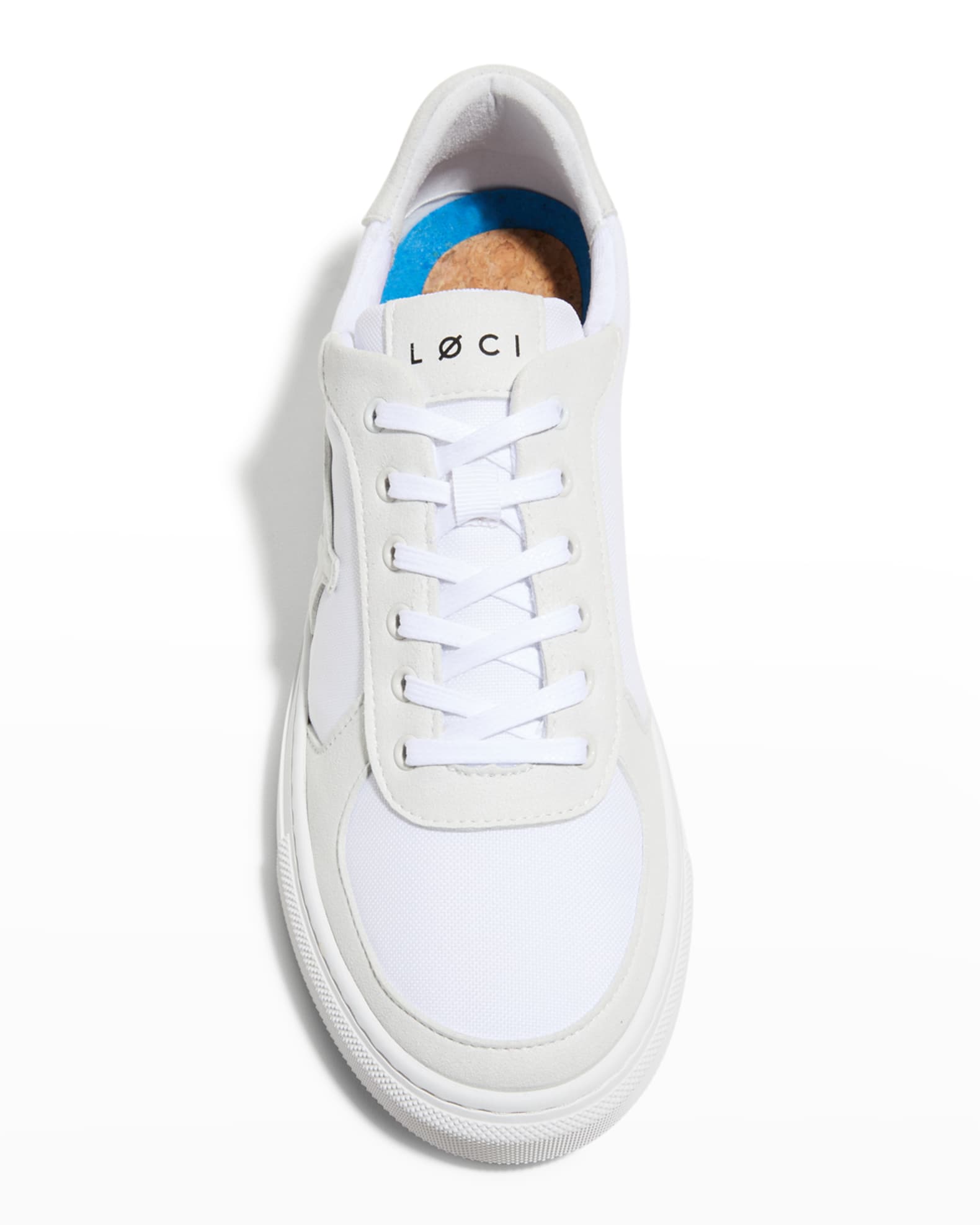 LOCI Seven Vegan Recycled Ocean Plastic Low-Top Court Sneakers | Neiman ...