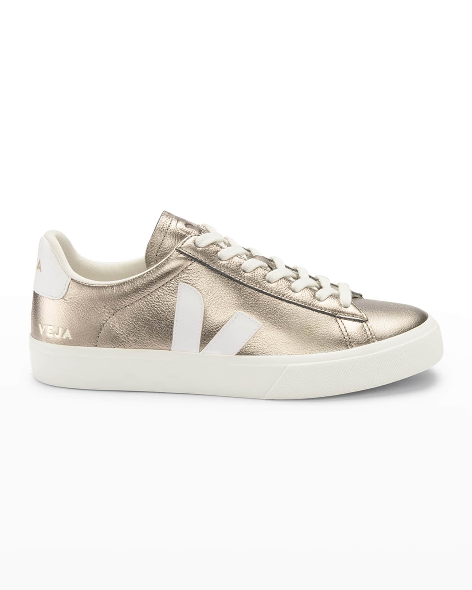VEJA Campo Bicolor Metallic Low-Top Sneakers | Neiman Marcus