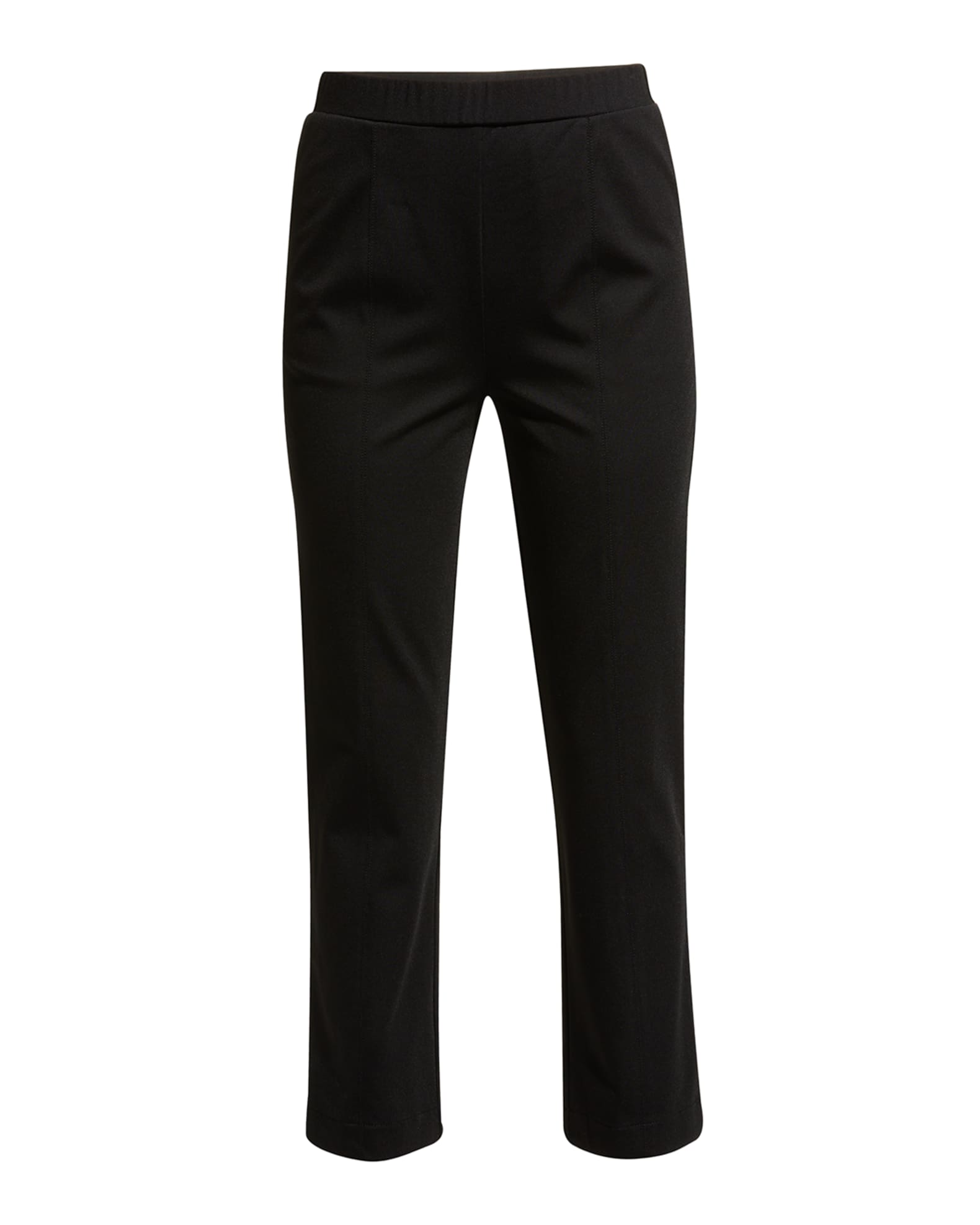 Misook Ponte Straight-Leg Ankle Pants | Neiman Marcus