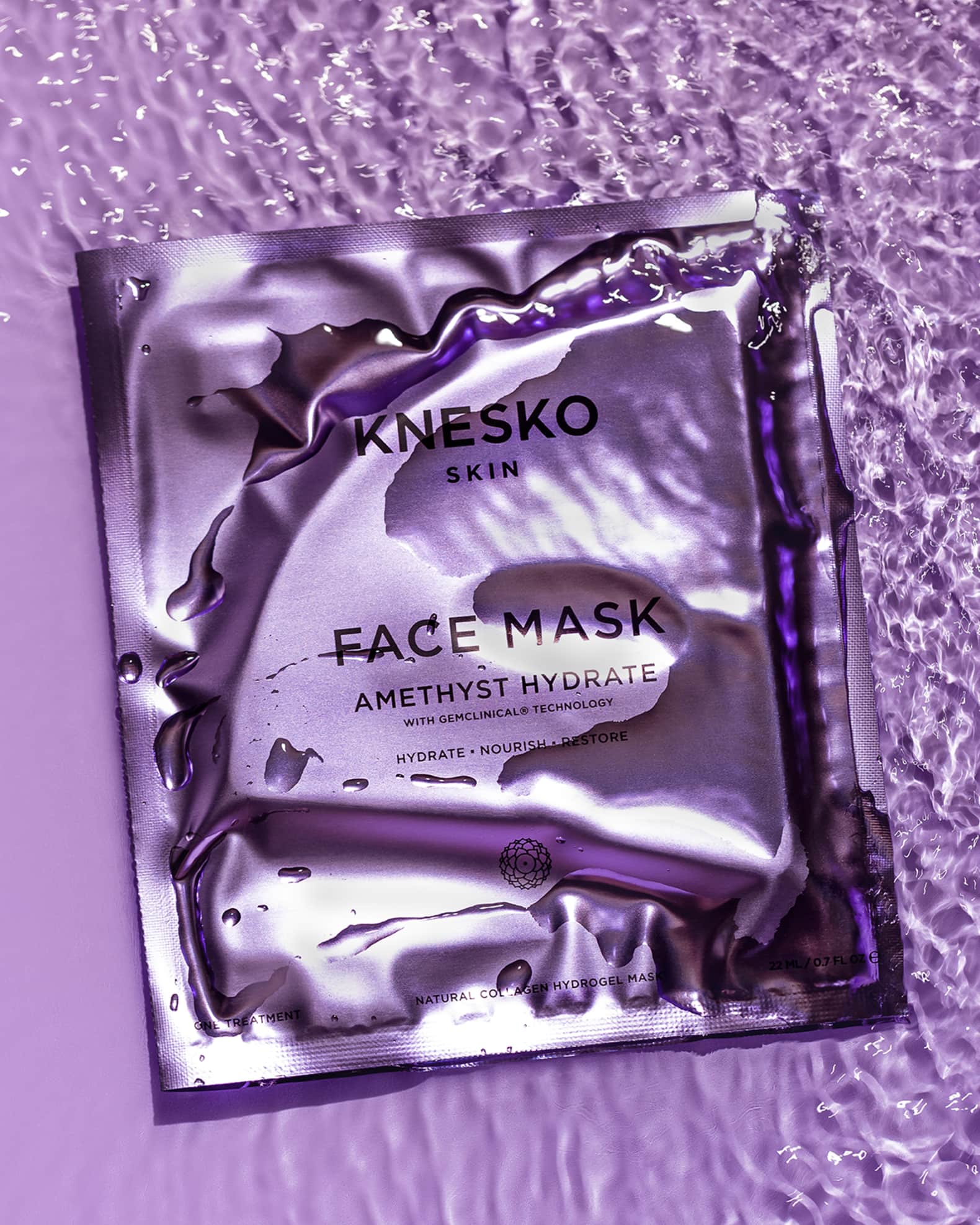 Knesko Skin Amethyst Hydrate Face Mask (4 Treatments) | Neiman Marcus