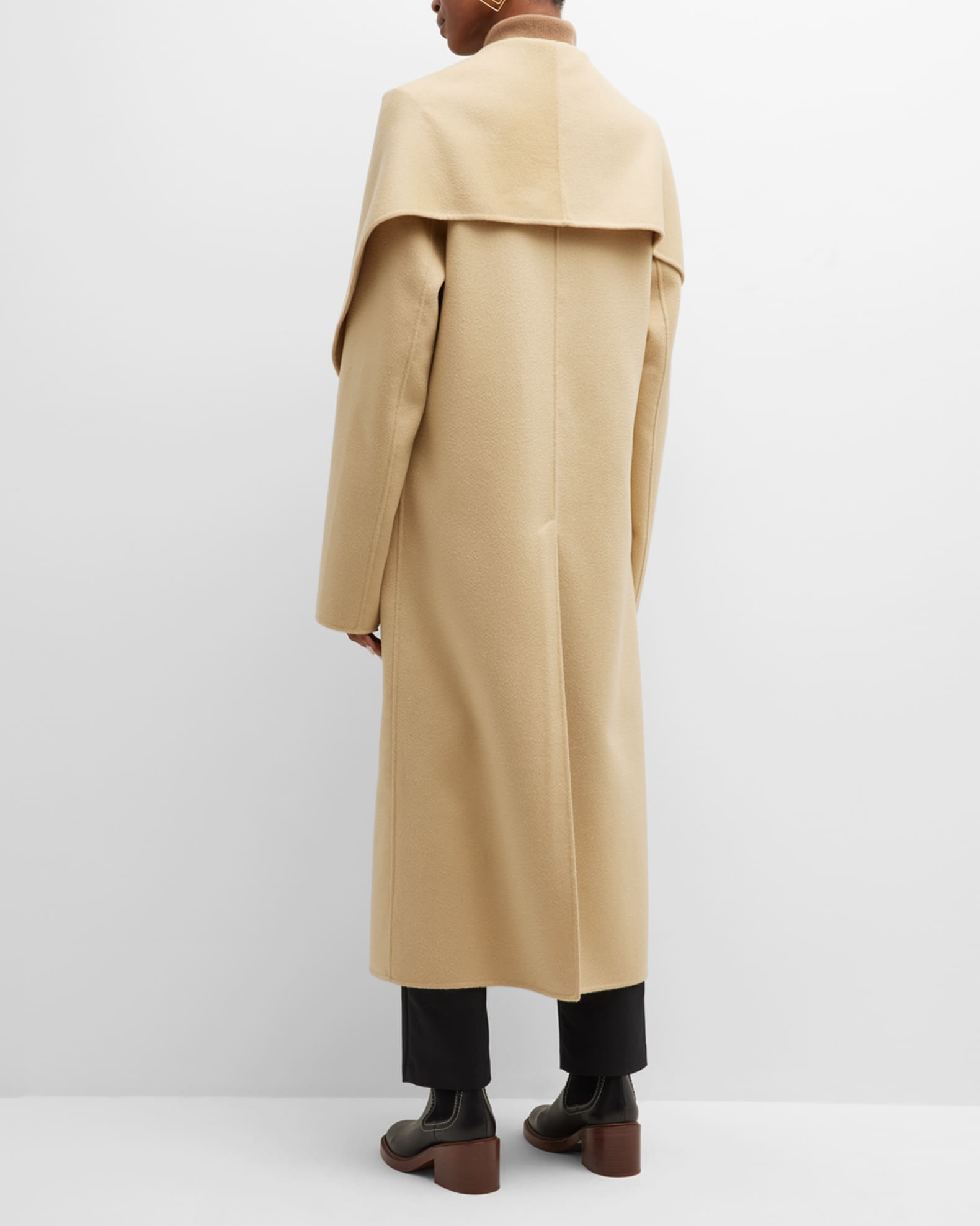 Tove Mio Long Shawl Scarf Coat | Neiman Marcus