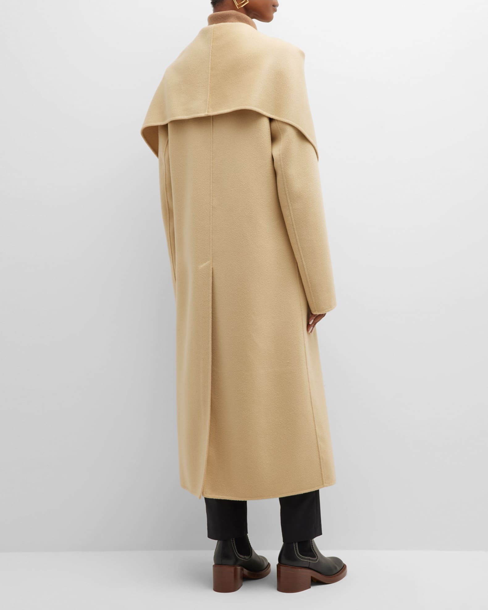 Tove Mio Long Shawl Scarf Coat | Neiman Marcus