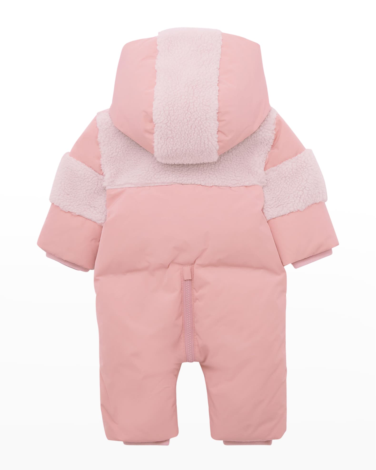 Burberry Girl's Ray Silicone Bear Patch Puffer Snowsuit, Size 6M-18M ...