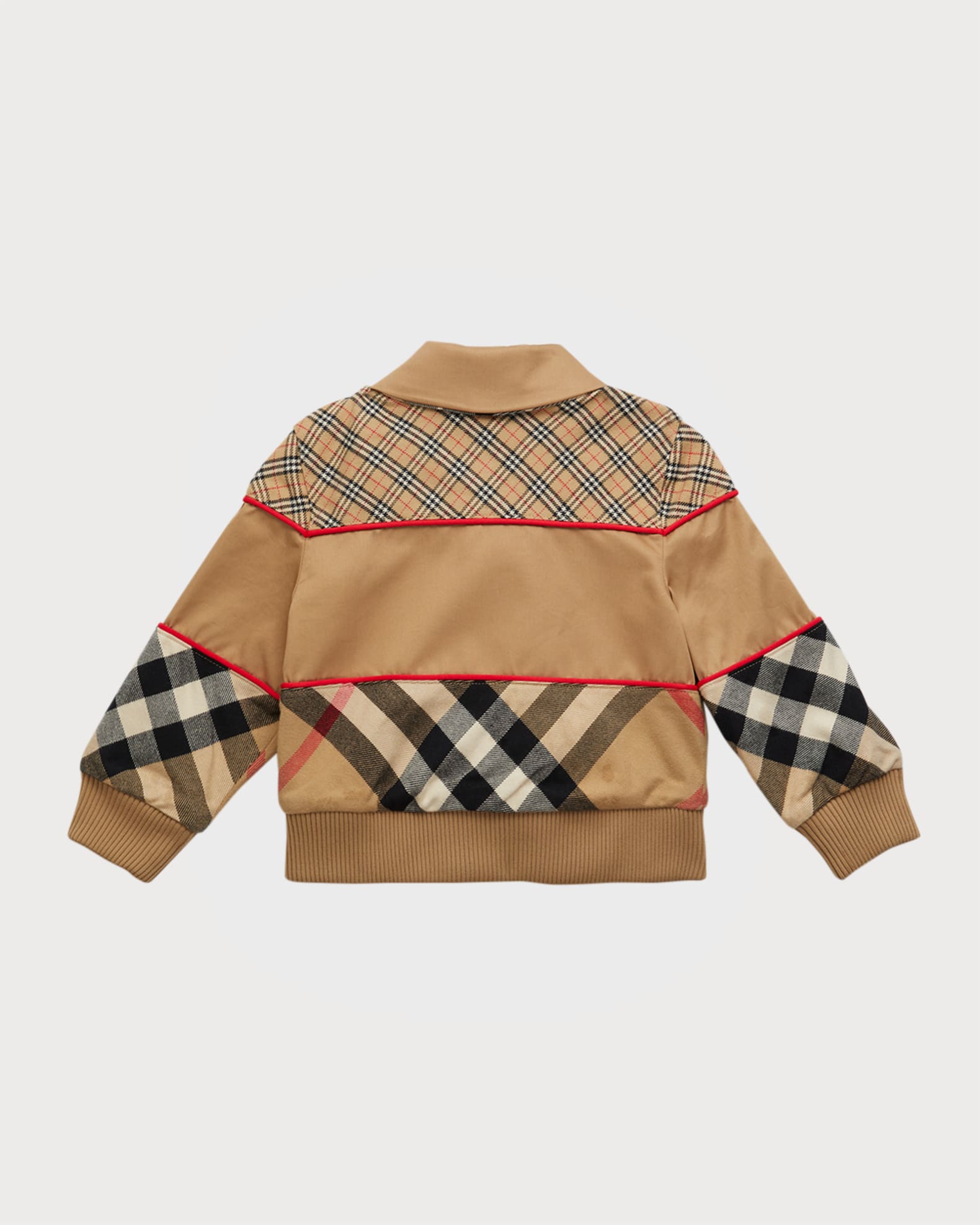 Boy's Liam Check Bomber Jackets | Neiman Marcus