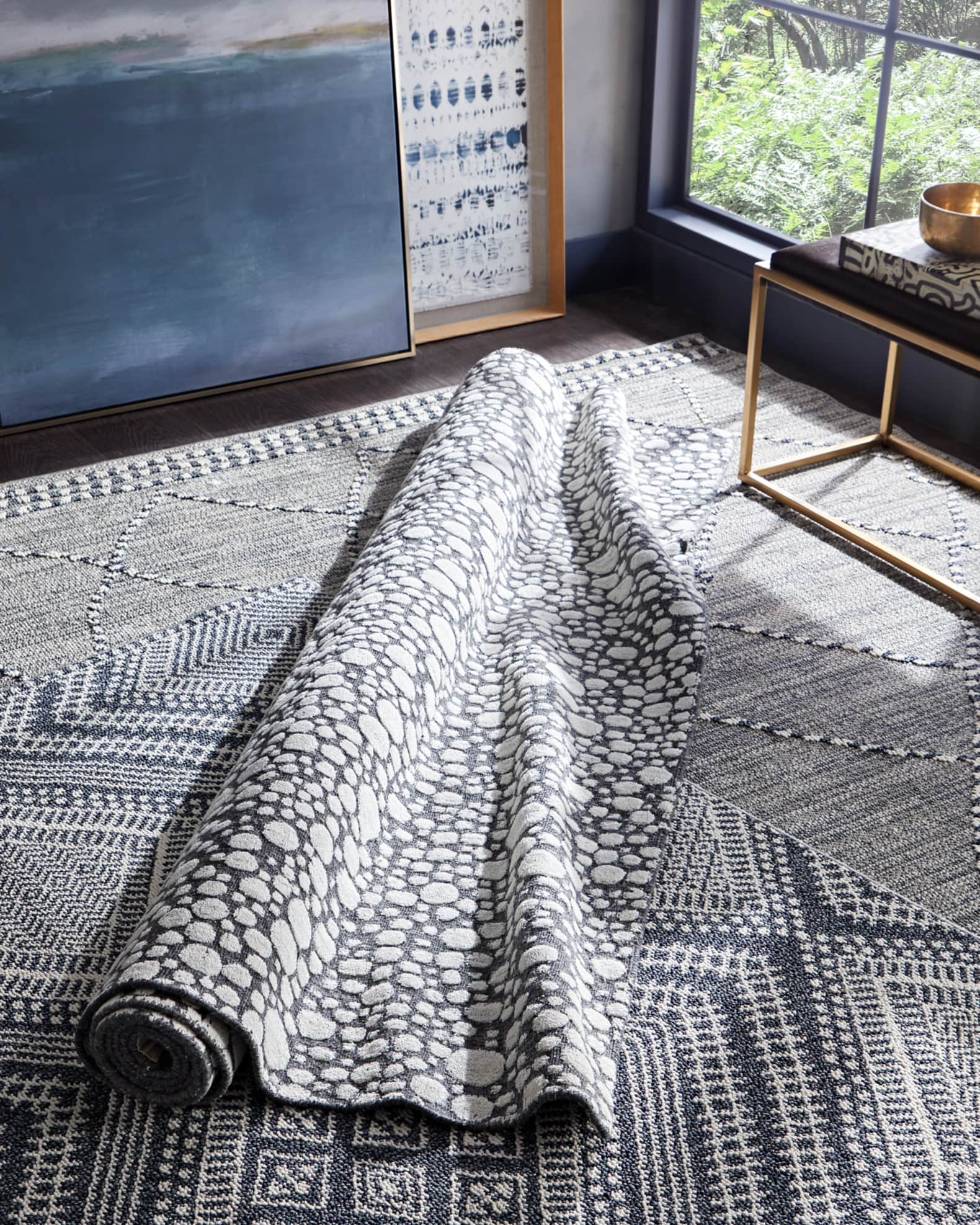 Maverick Hand-Loomed Rug | Neiman Marcus