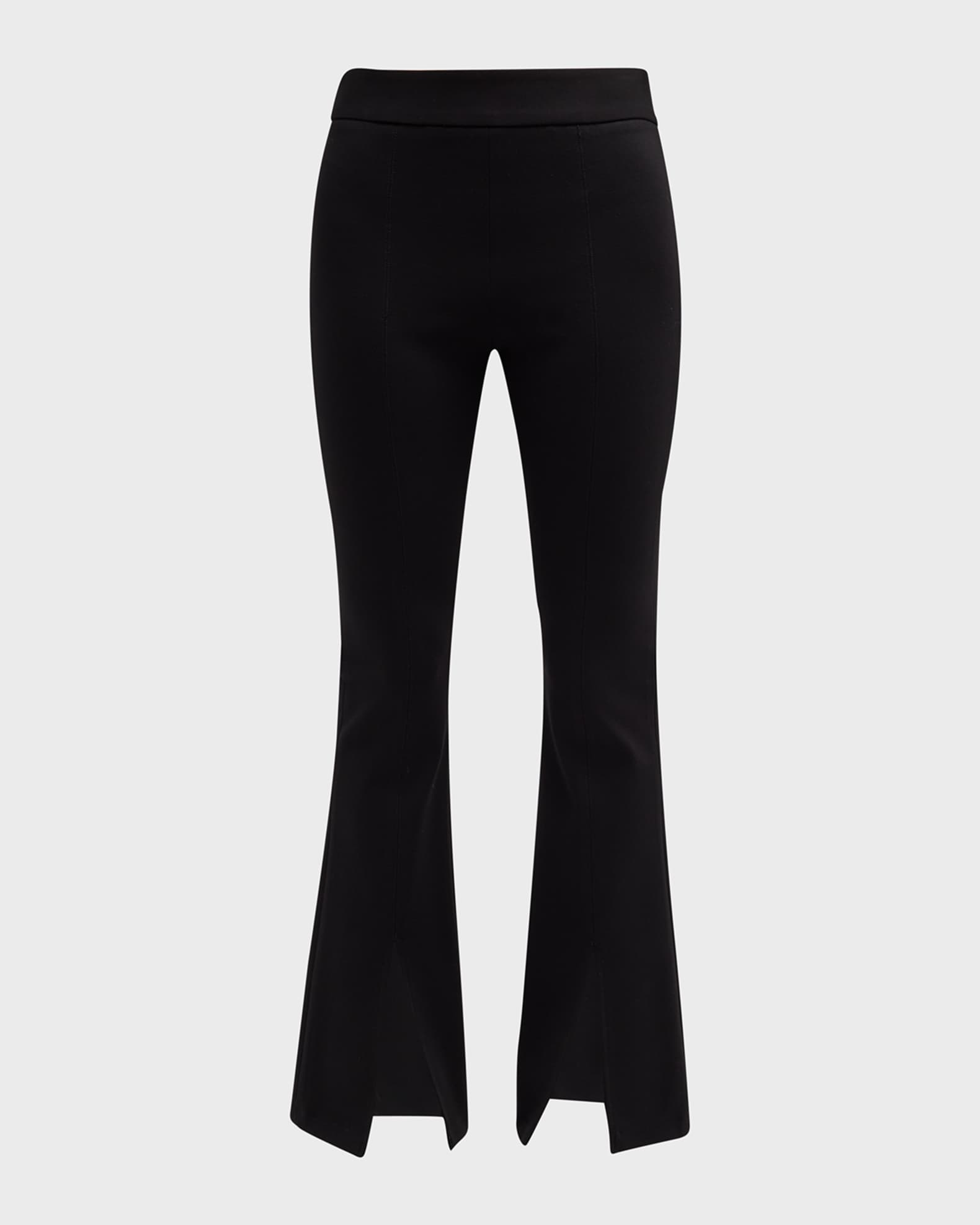 TWP Sexy Back Split Flared Pants | Neiman Marcus