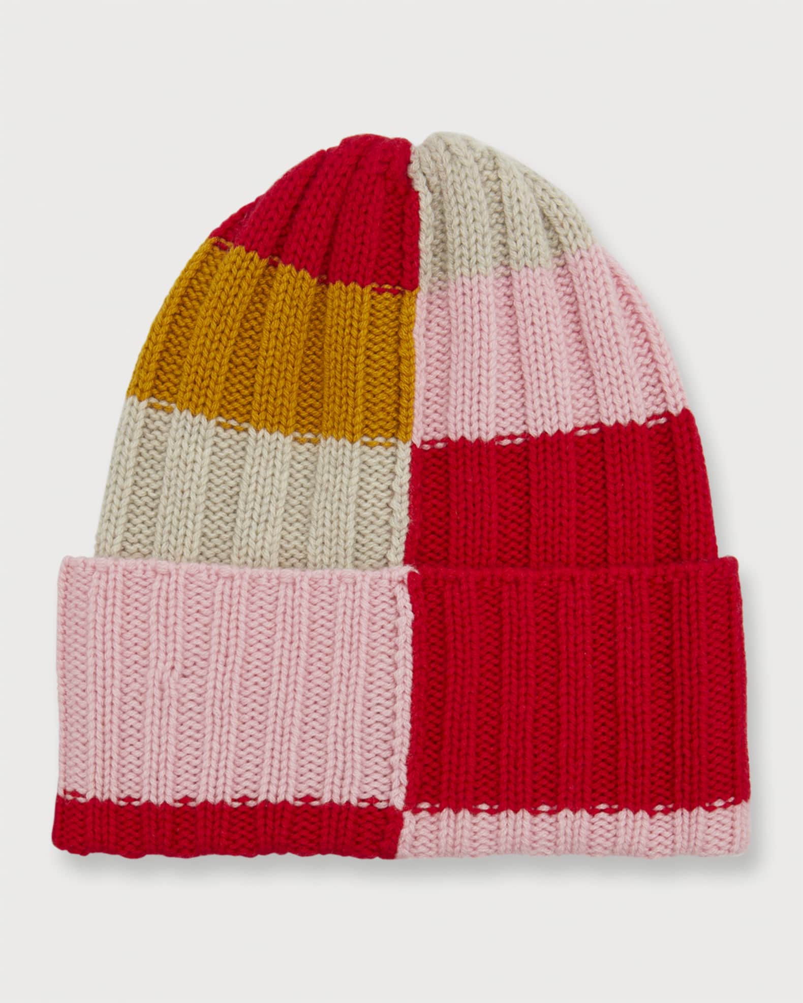 Loro Piana Color-Block Cashmere Beanie | Neiman Marcus