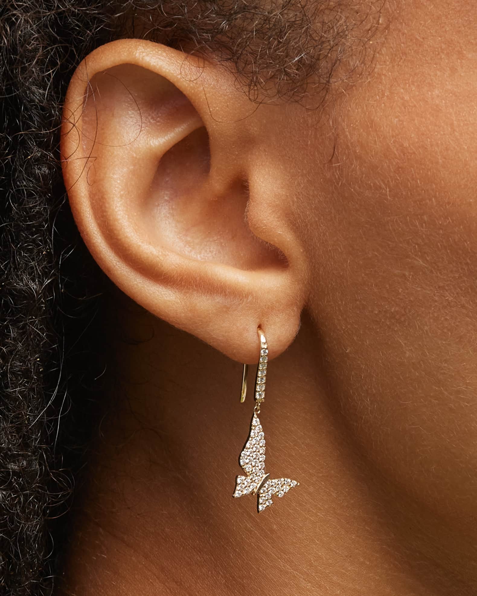 LANA Flawless Butterfly Dangle Earrings | Neiman Marcus