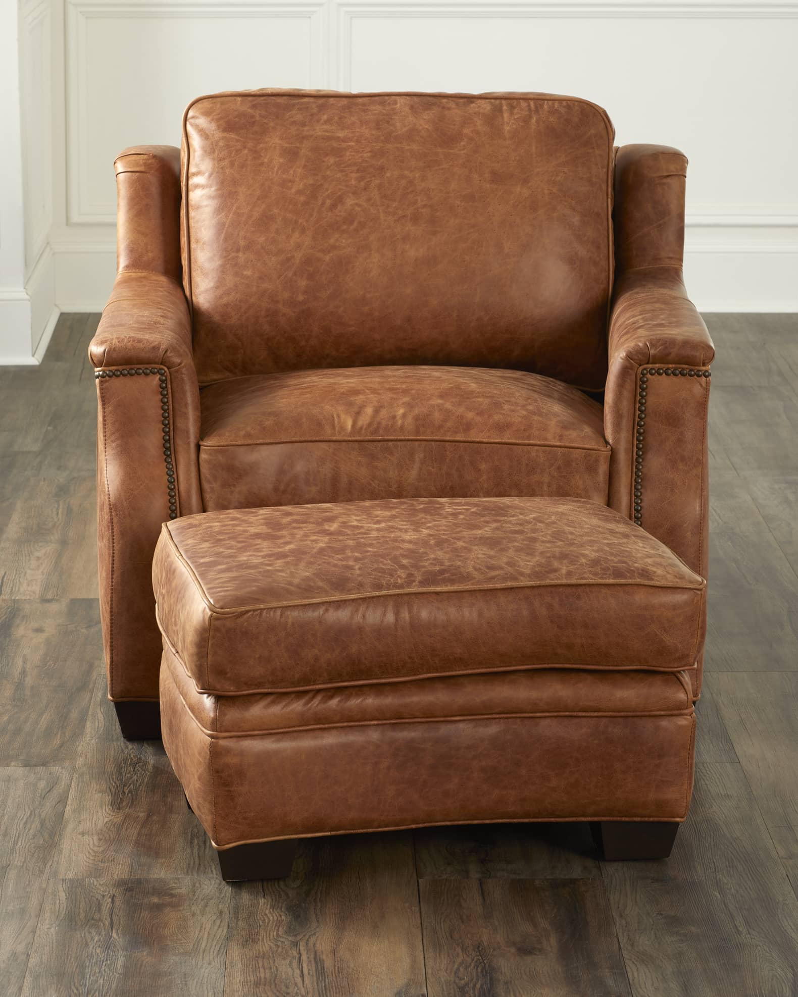 Hooker Furniture Yates Leather Chair | Neiman Marcus