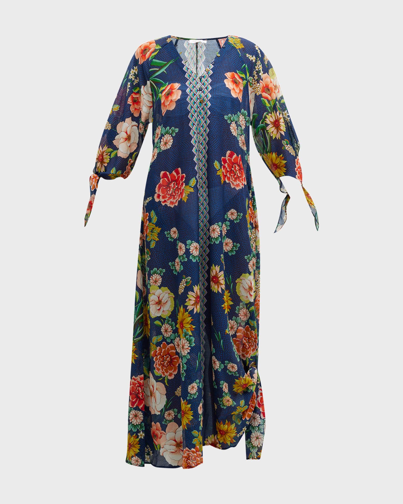 Johnny Was Floral Maxi Dress | Neiman Marcus