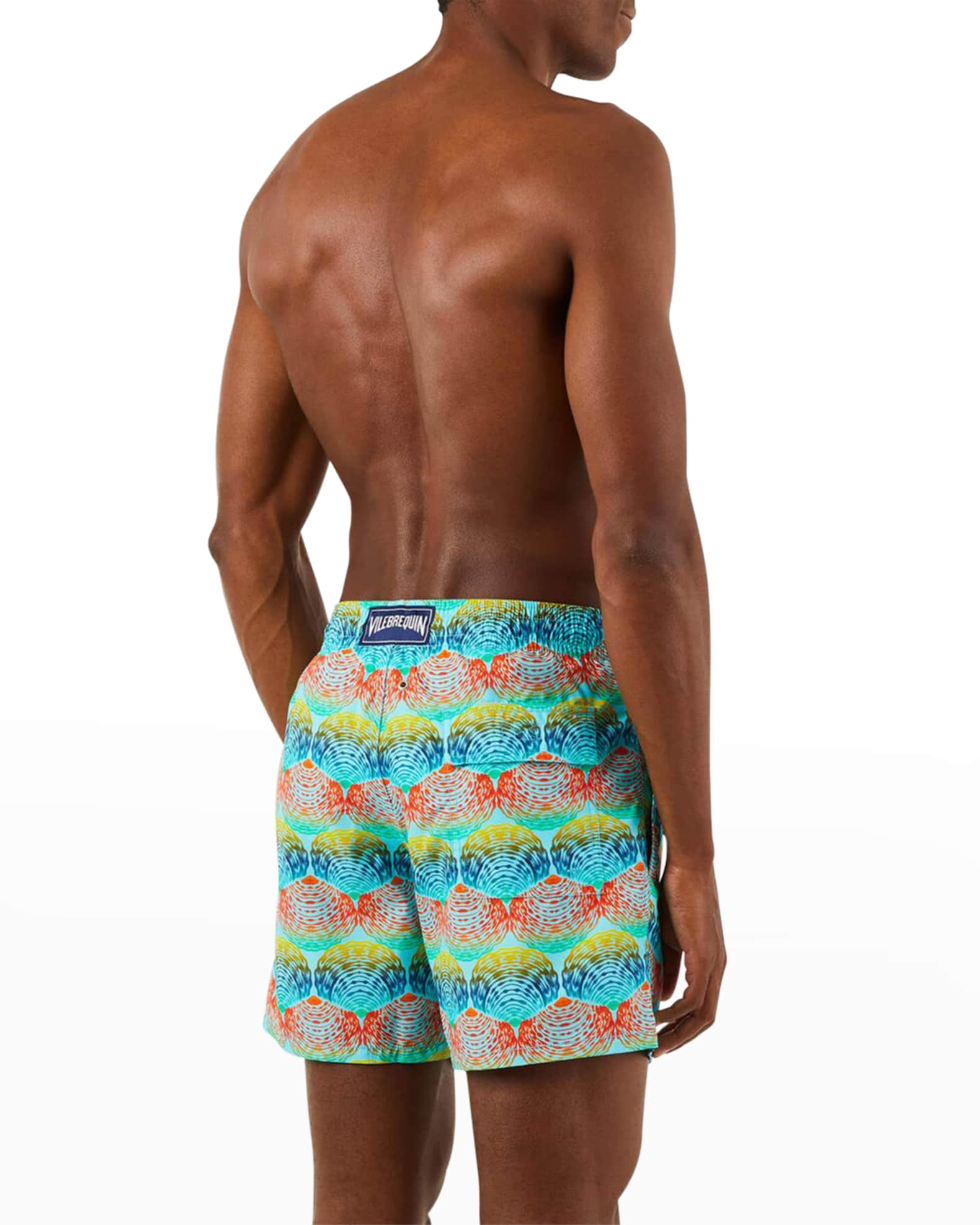 Vilebrequin Men's Moorea Jewels of Shell Swim Trunks | Neiman Marcus