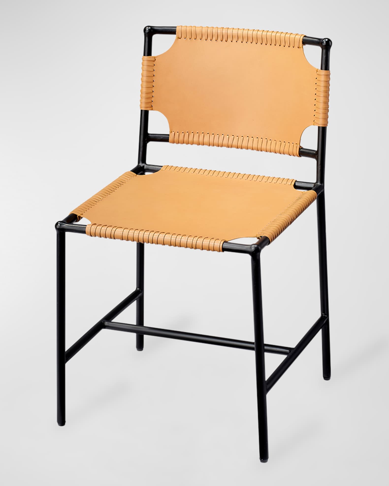 Jamie Young Asher Leather Dining Chair | Neiman Marcus