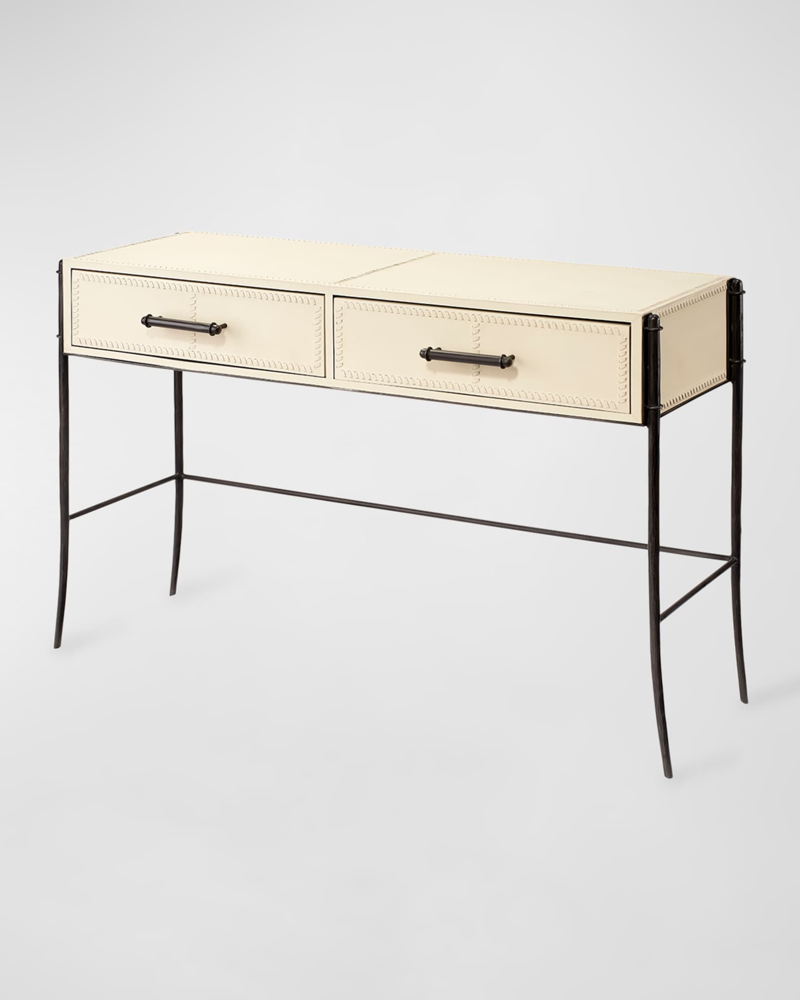 Jamie Young Nevado Leather Console Table | Neiman Marcus