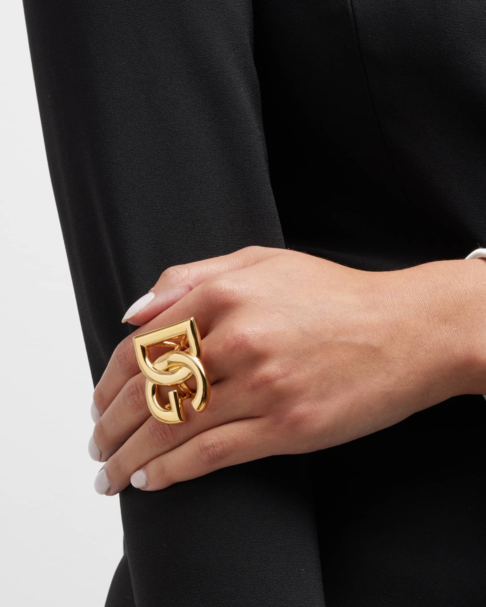 Dolce&Gabbana DG Logo Ring | Neiman Marcus