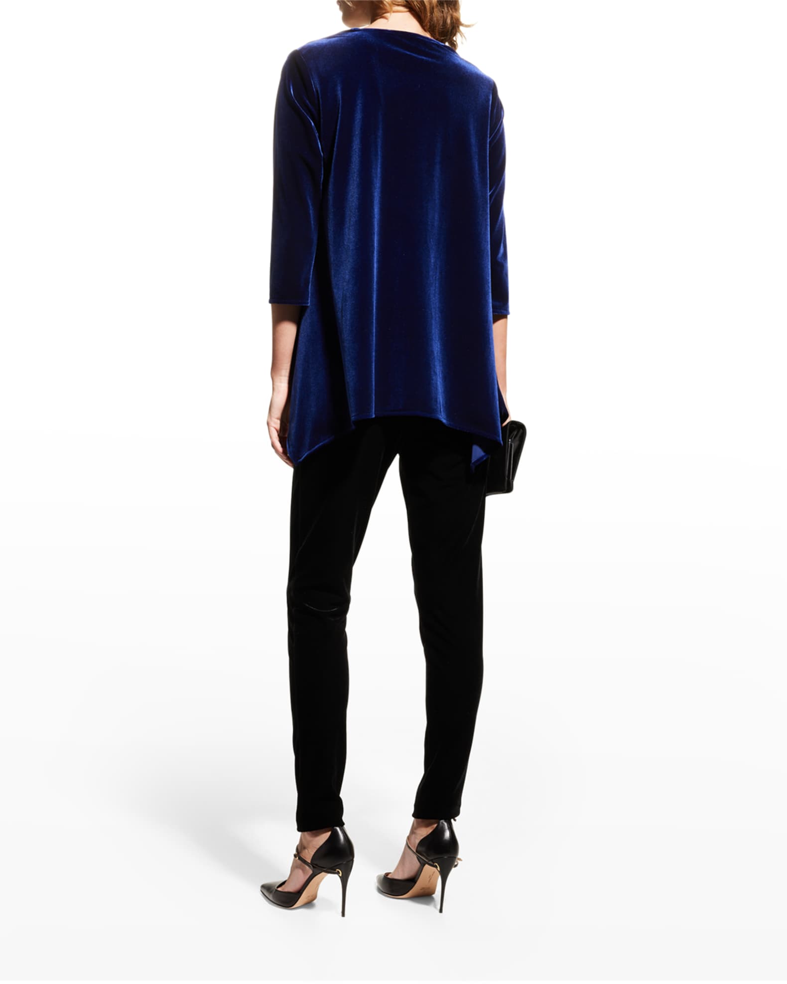 Caroline Rose Velvet Swing Tunic | Neiman Marcus
