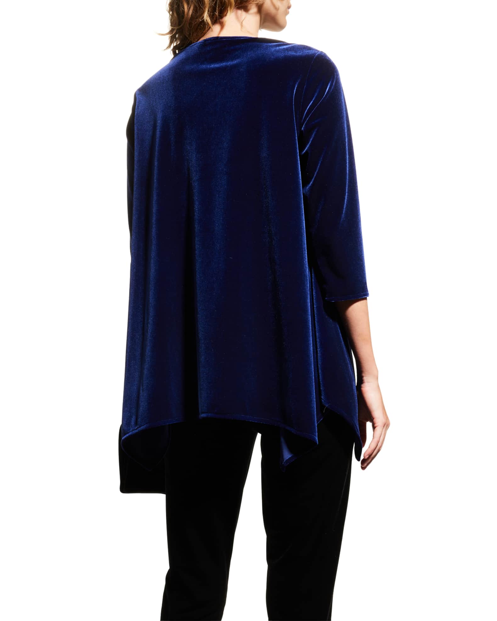 Caroline Rose Velvet Swing Tunic | Neiman Marcus
