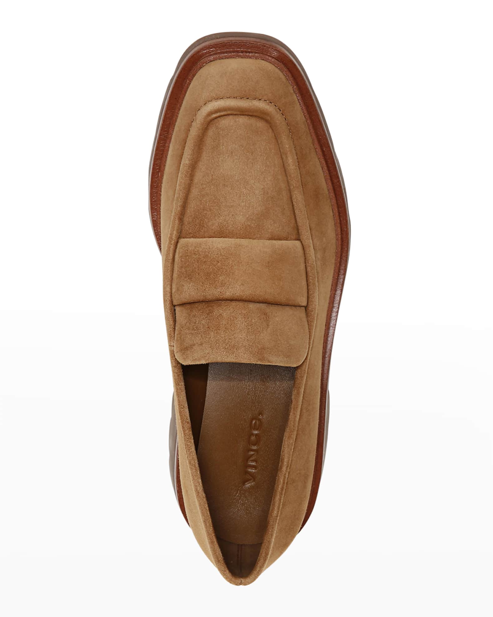 Vince Robin Suede Loafers | Neiman Marcus