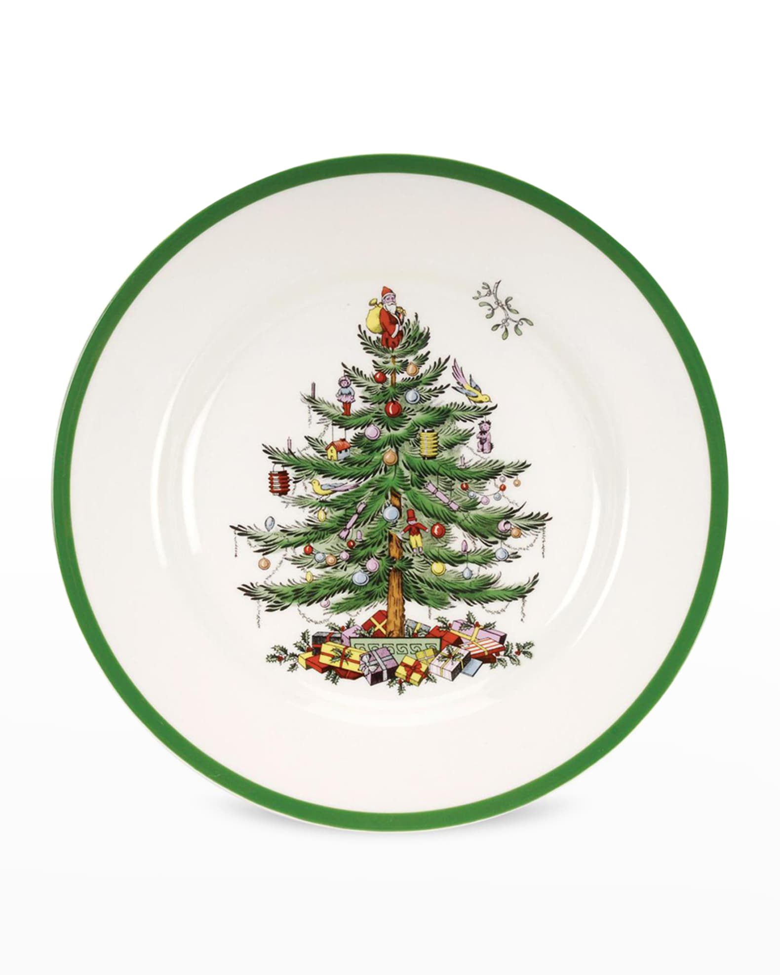 Spode Christmas Tree Set of 4 Dinner Plates | Neiman Marcus