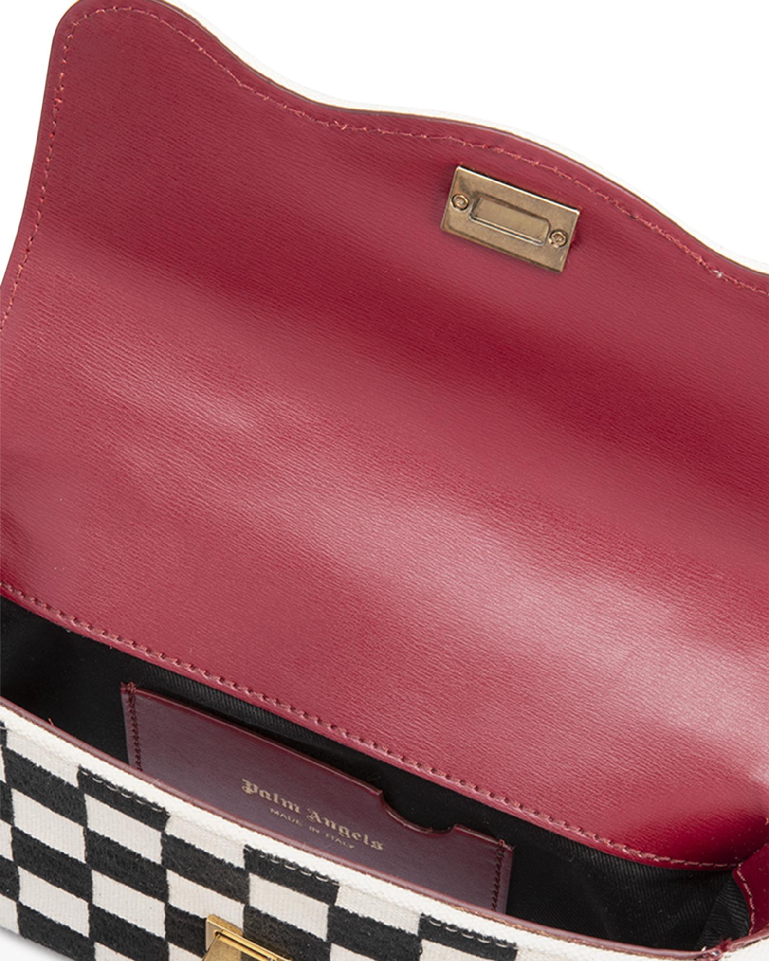 Palm Angels Palm Beach Checkerboard Crossbody Bag | Neiman Marcus