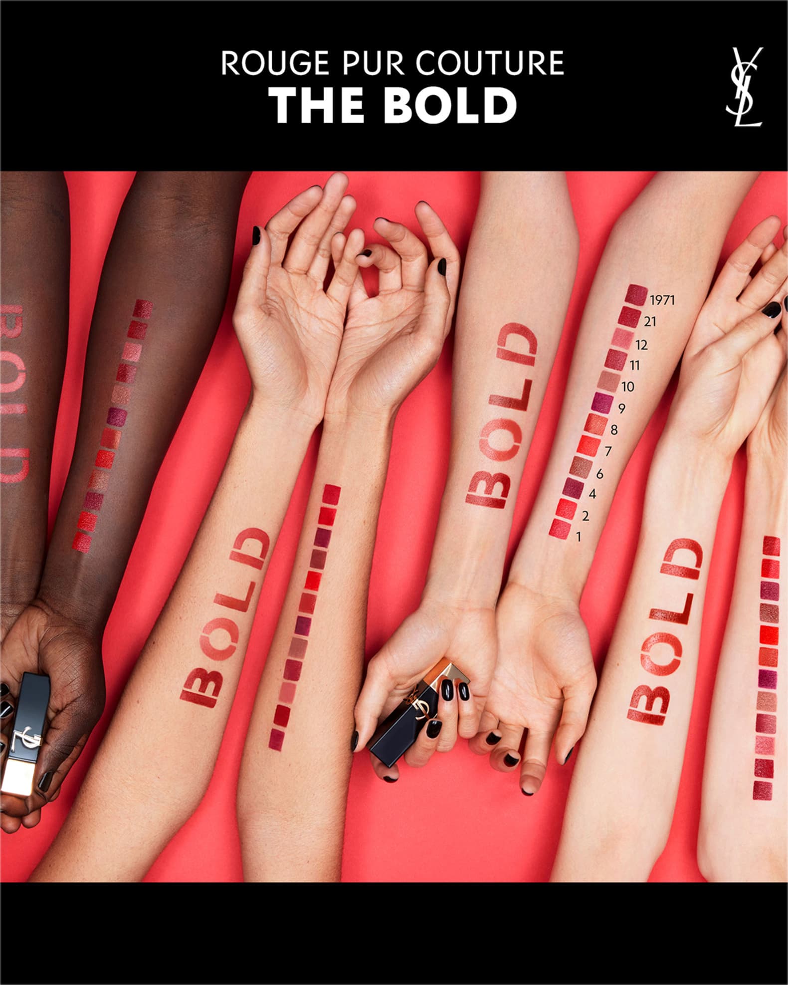 Yves Saint Laurent Beaute The Bold High Pigment Lipstick | Neiman Marcus