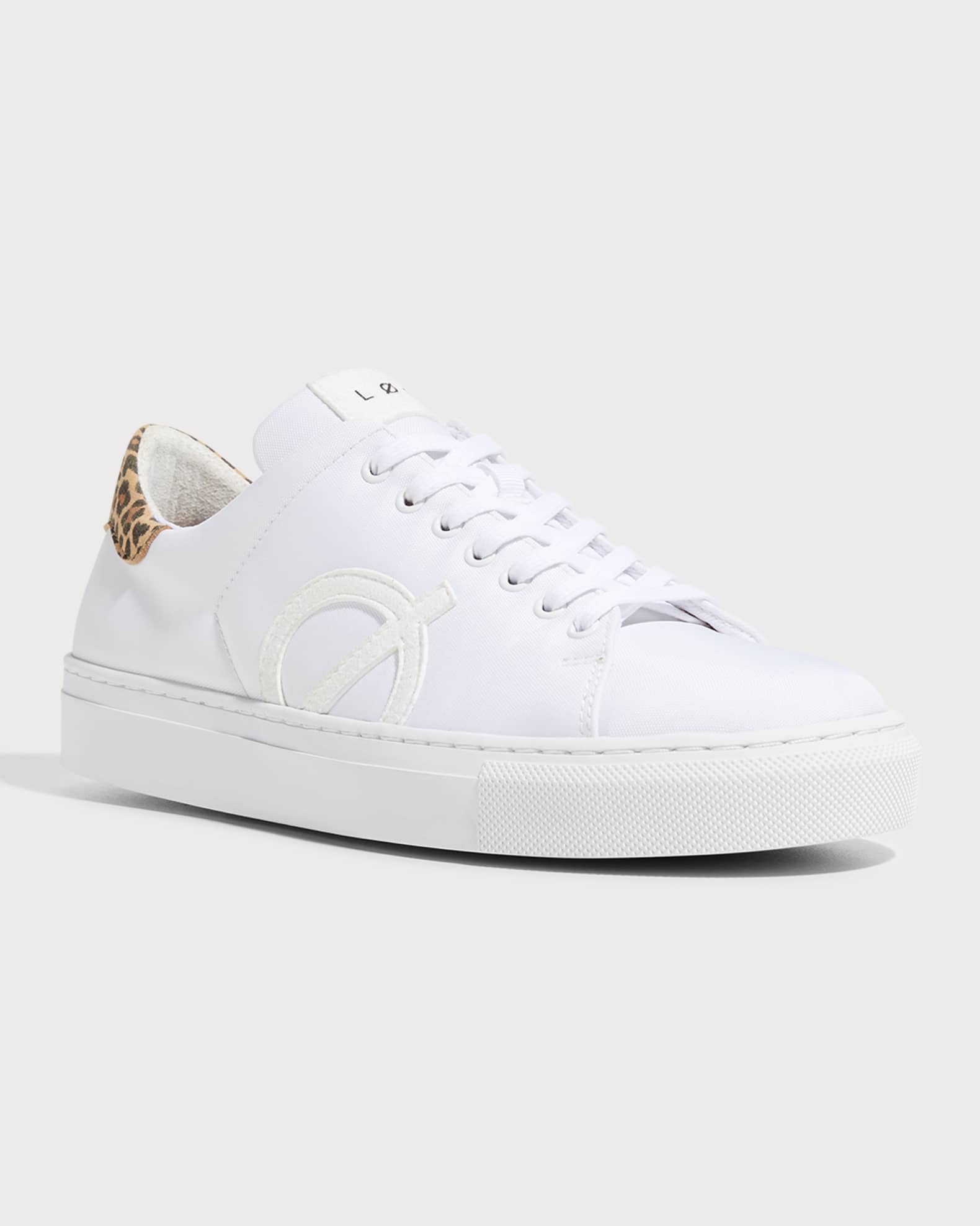 LOCI Nine Vegan Recycled Ocean Plastic Leo Low-Top Court Sneakers ...