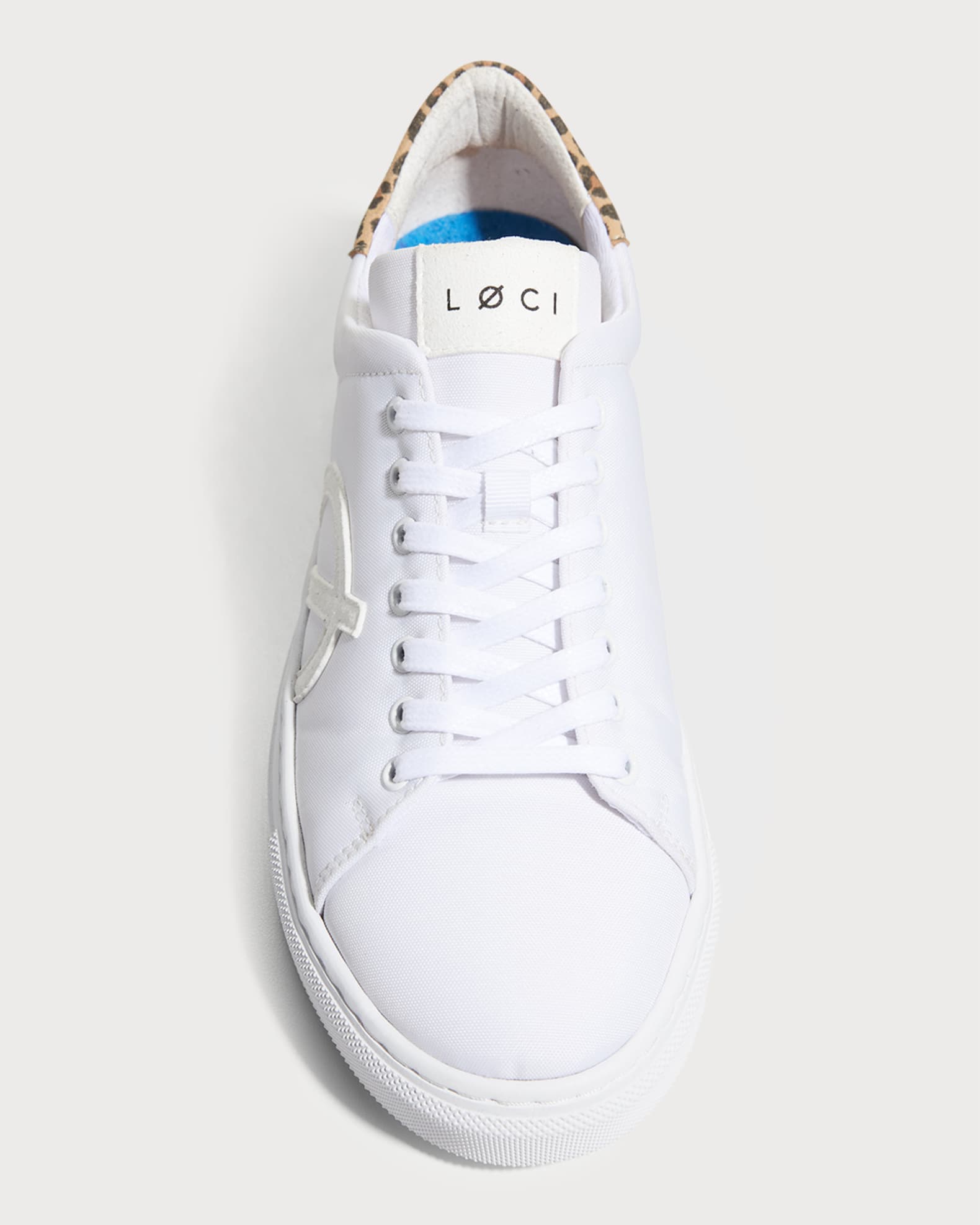 LOCI Nine Vegan Recycled Ocean Plastic Leo Low-Top Court Sneakers ...