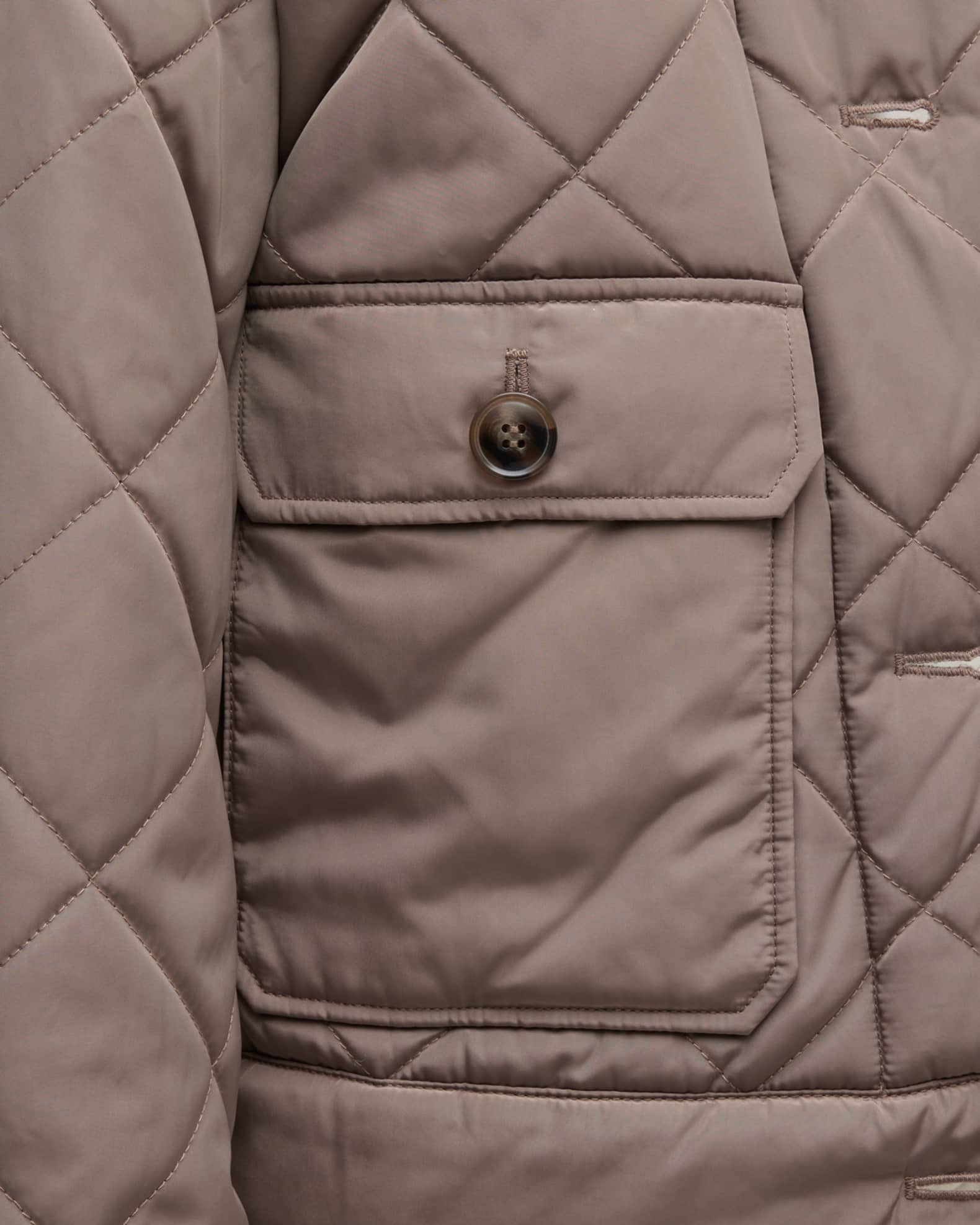 NOIZE Flavia Quilted Crop Jacket | Neiman Marcus