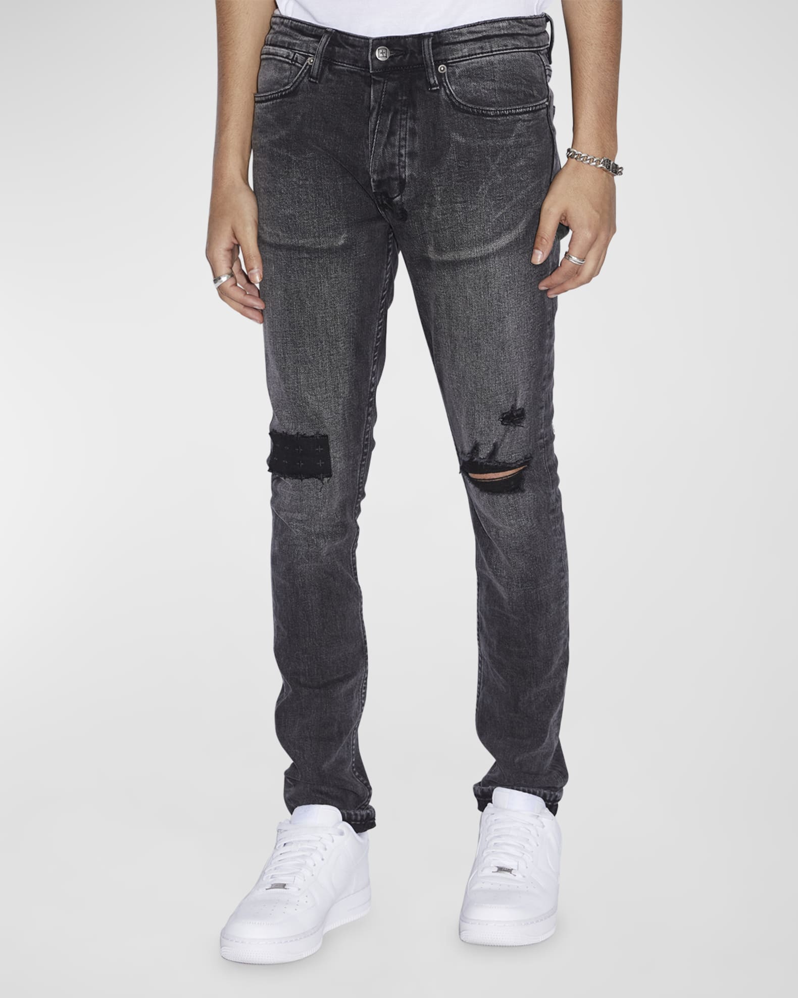 Ksubi Men's Van Winkle Rip/Repair Jeans | Neiman Marcus