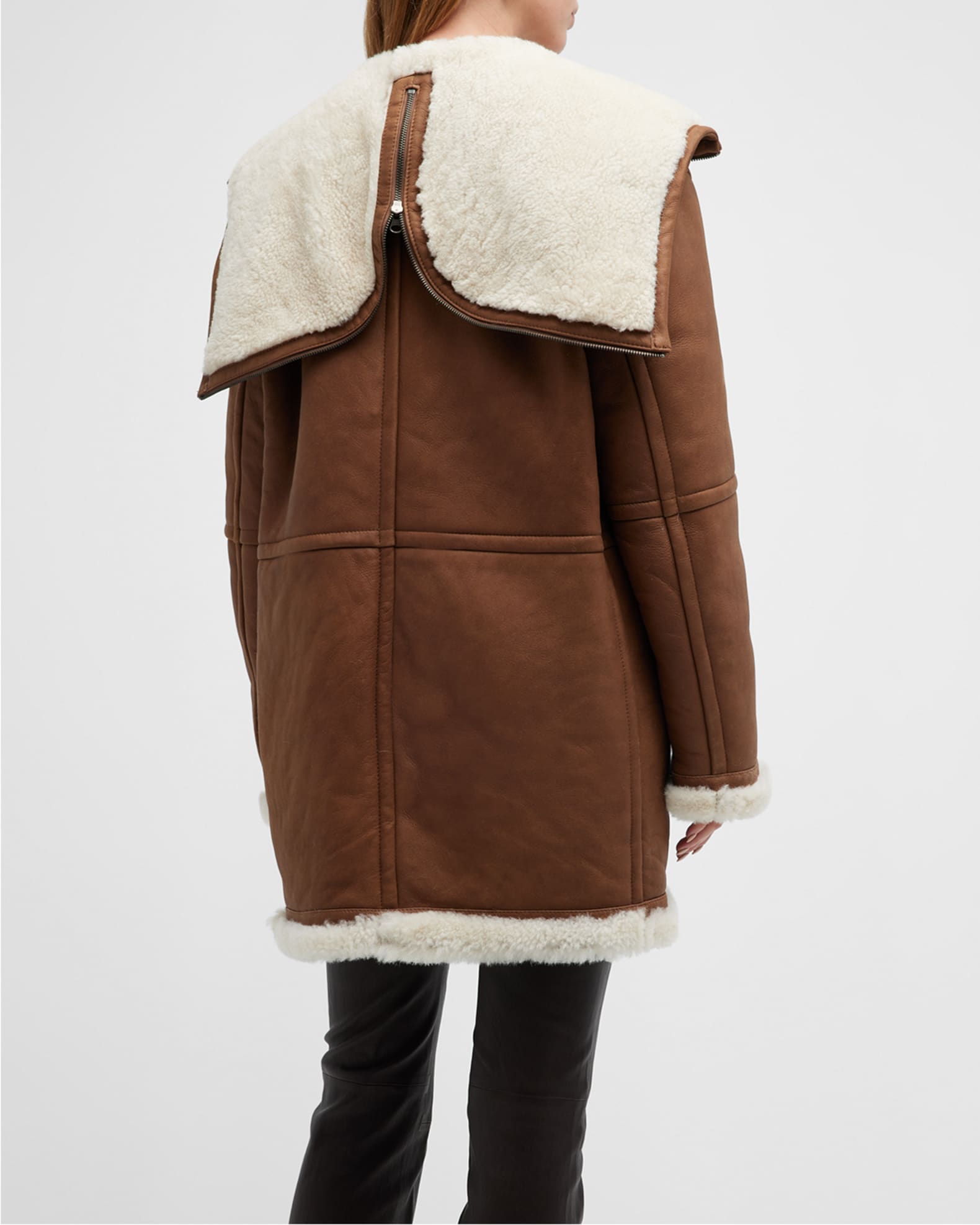 Vince Reversible Shearling Flight Jacket | Neiman Marcus
