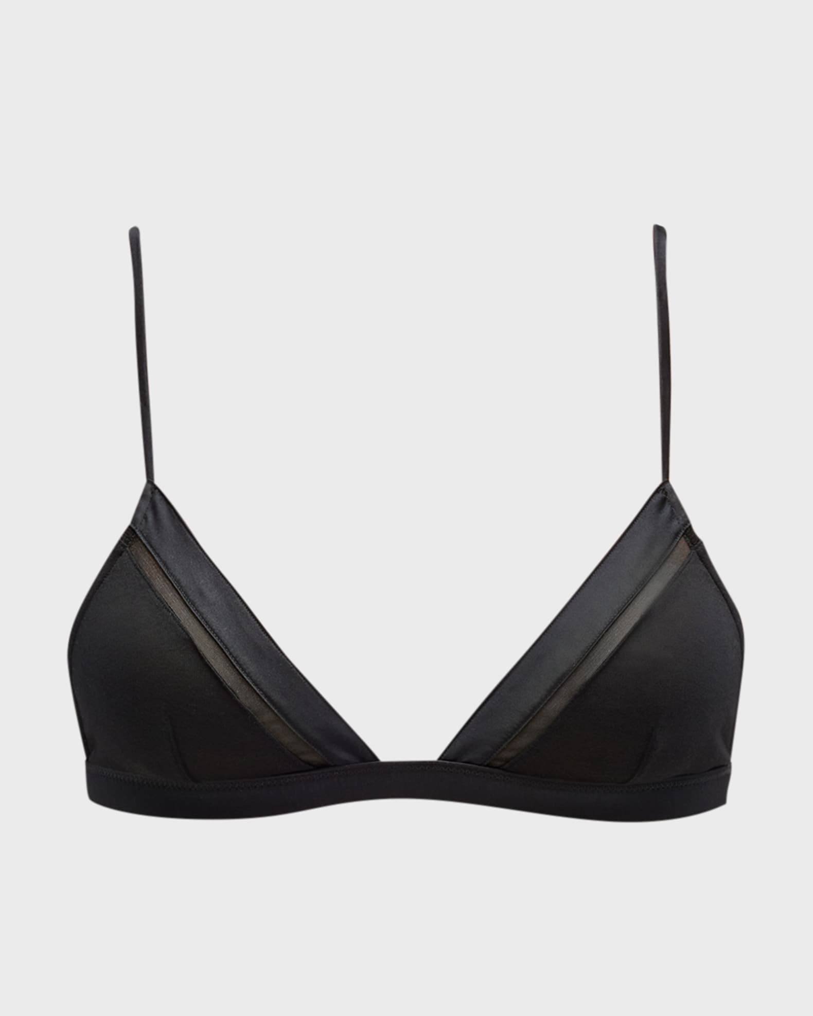 Kiki De Montparnasse Intime Soft Mesh-Inset Bra | Neiman Marcus
