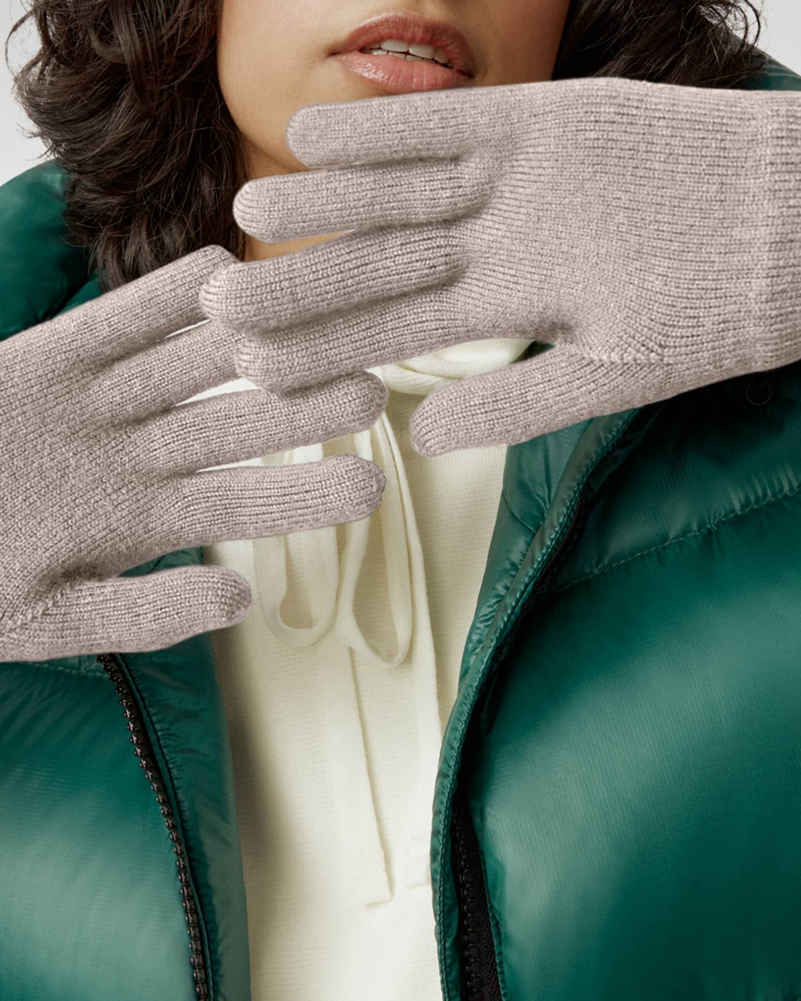 Canada Goose Barrier Wool Gloves | Neiman Marcus