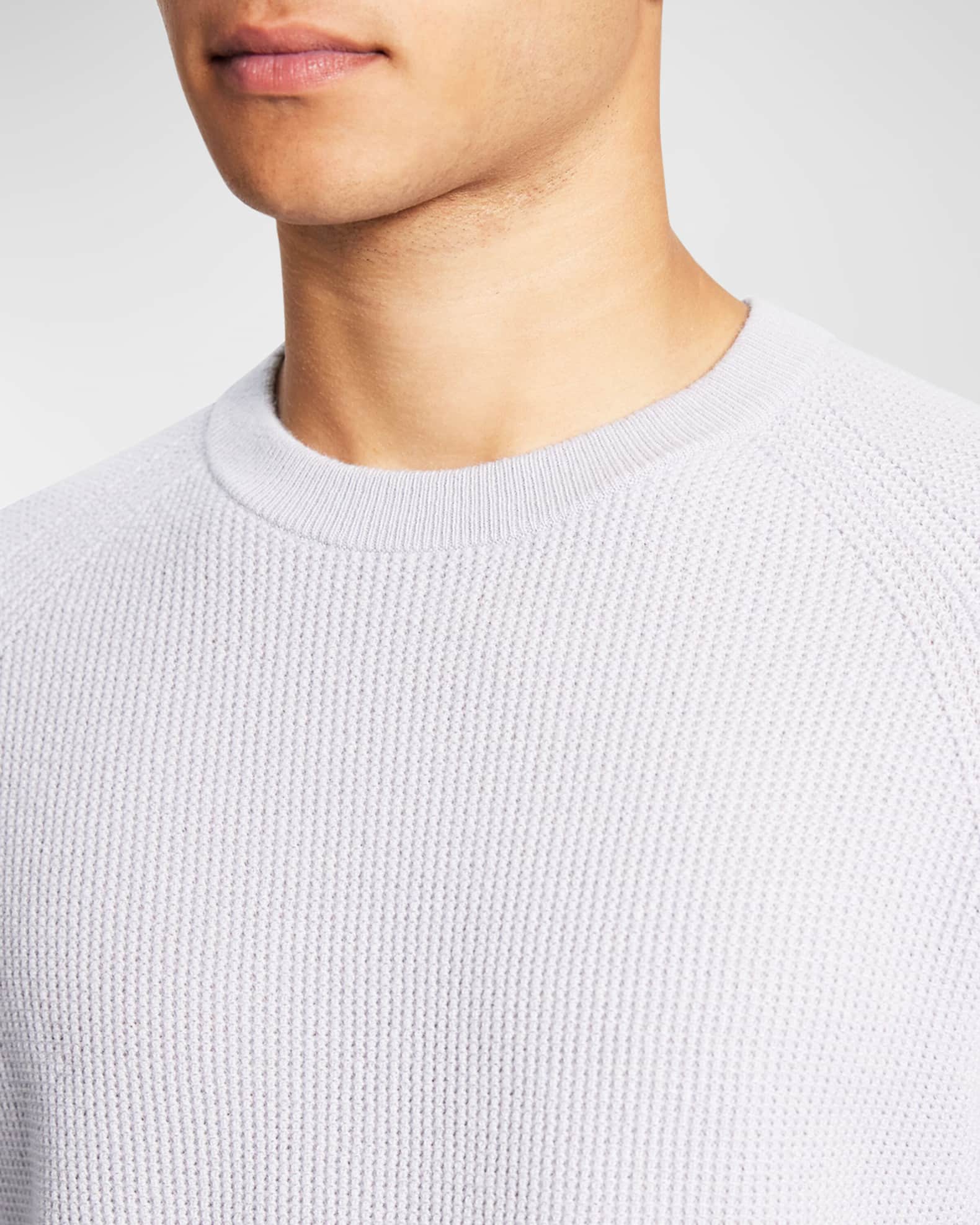 Theory Men's Toby Plush Knit Sweater | Neiman Marcus