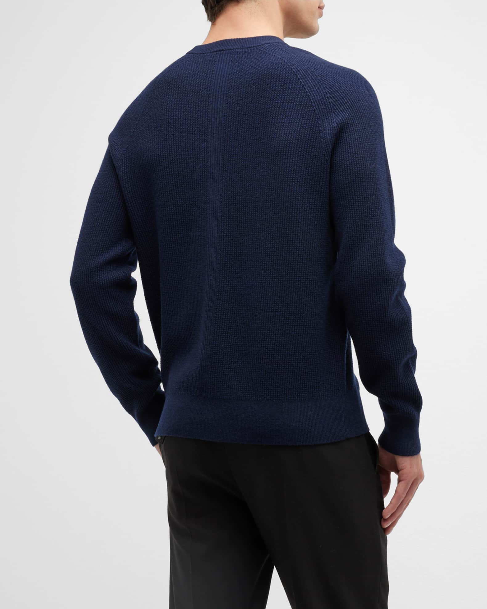 Theory Men's Toby Plush Knit Sweater | Neiman Marcus