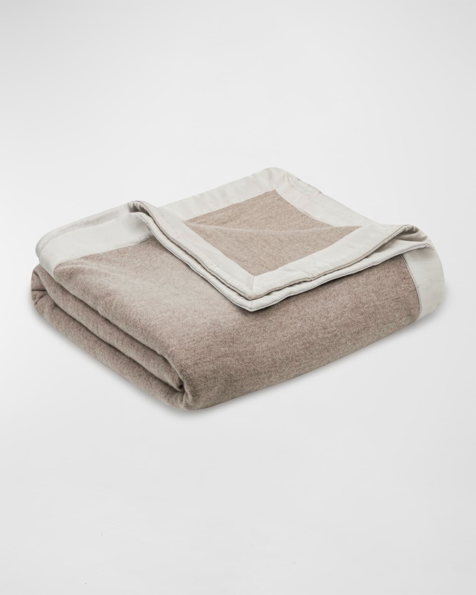Home Treasures Brunello Cashmere Coverlet, 94" x 98" | Neiman Marcus