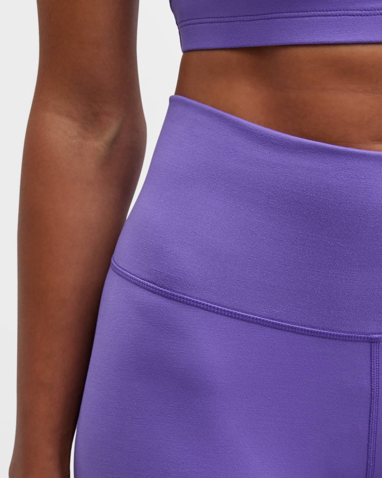 Terez Electric Purple TLC High-Rise Leggings | Neiman Marcus