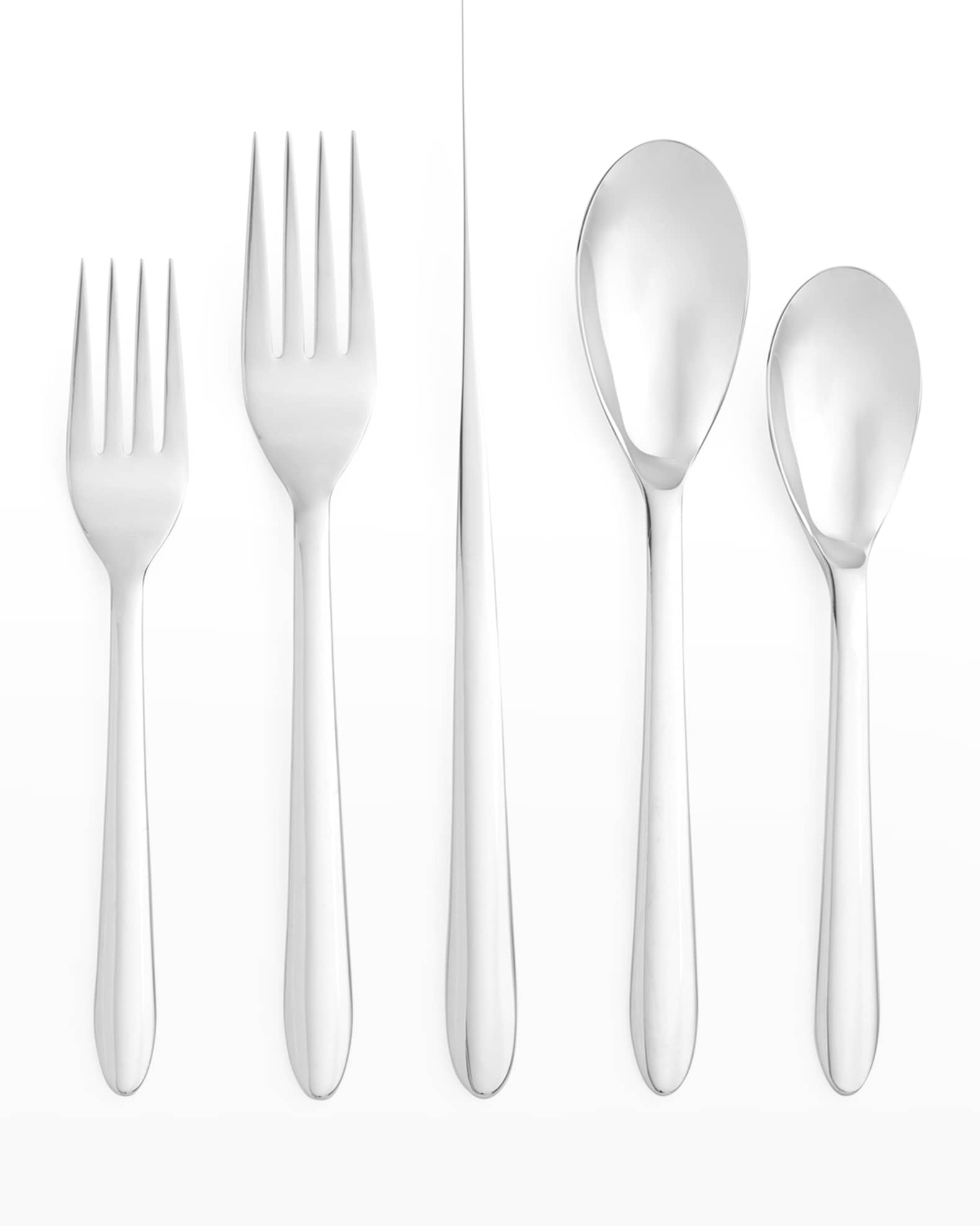 Nambe Cortina 20-Piece Flatware Set | Neiman Marcus
