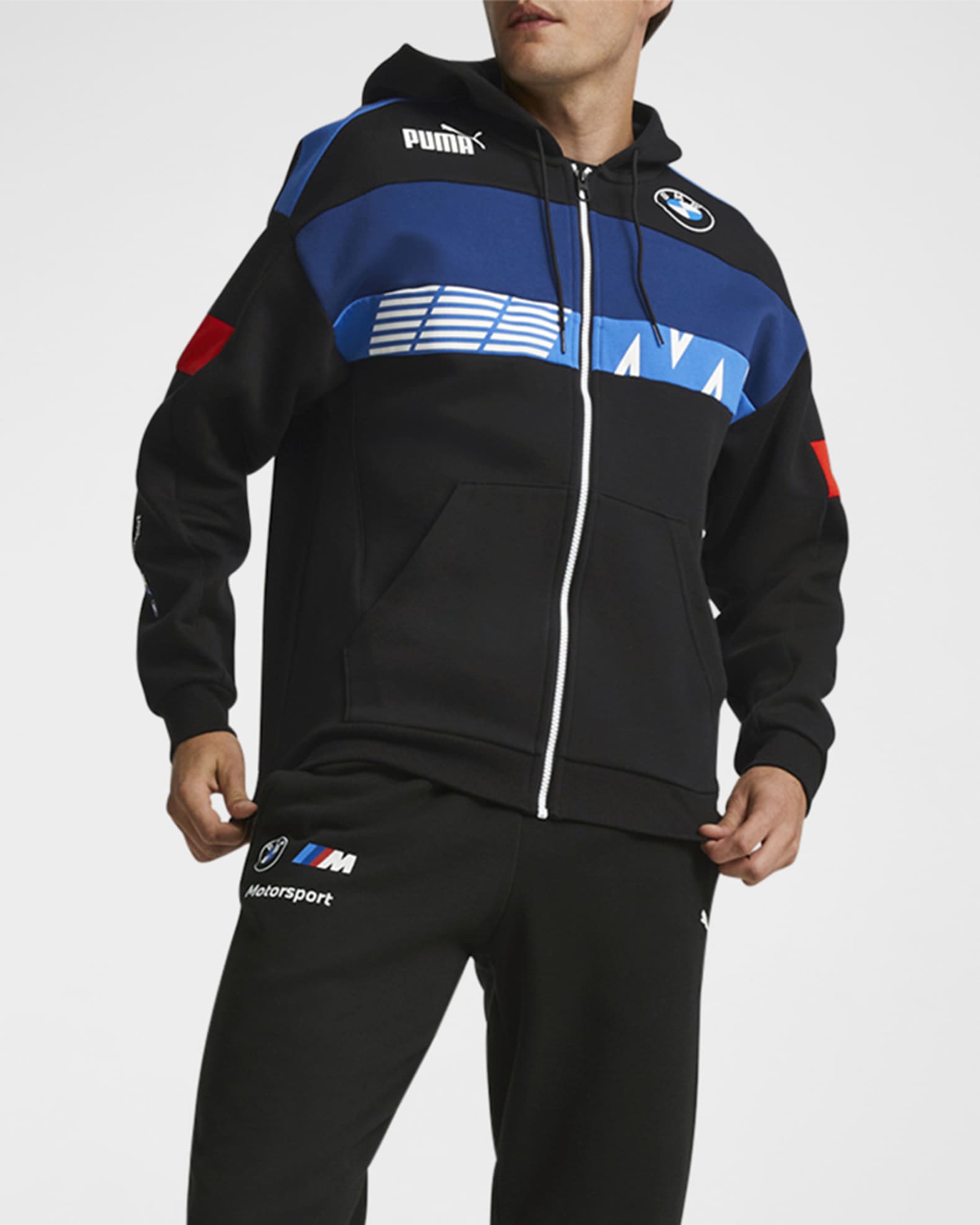 Puma x BMW MMS Men's Sweat Jacket | Neiman Marcus