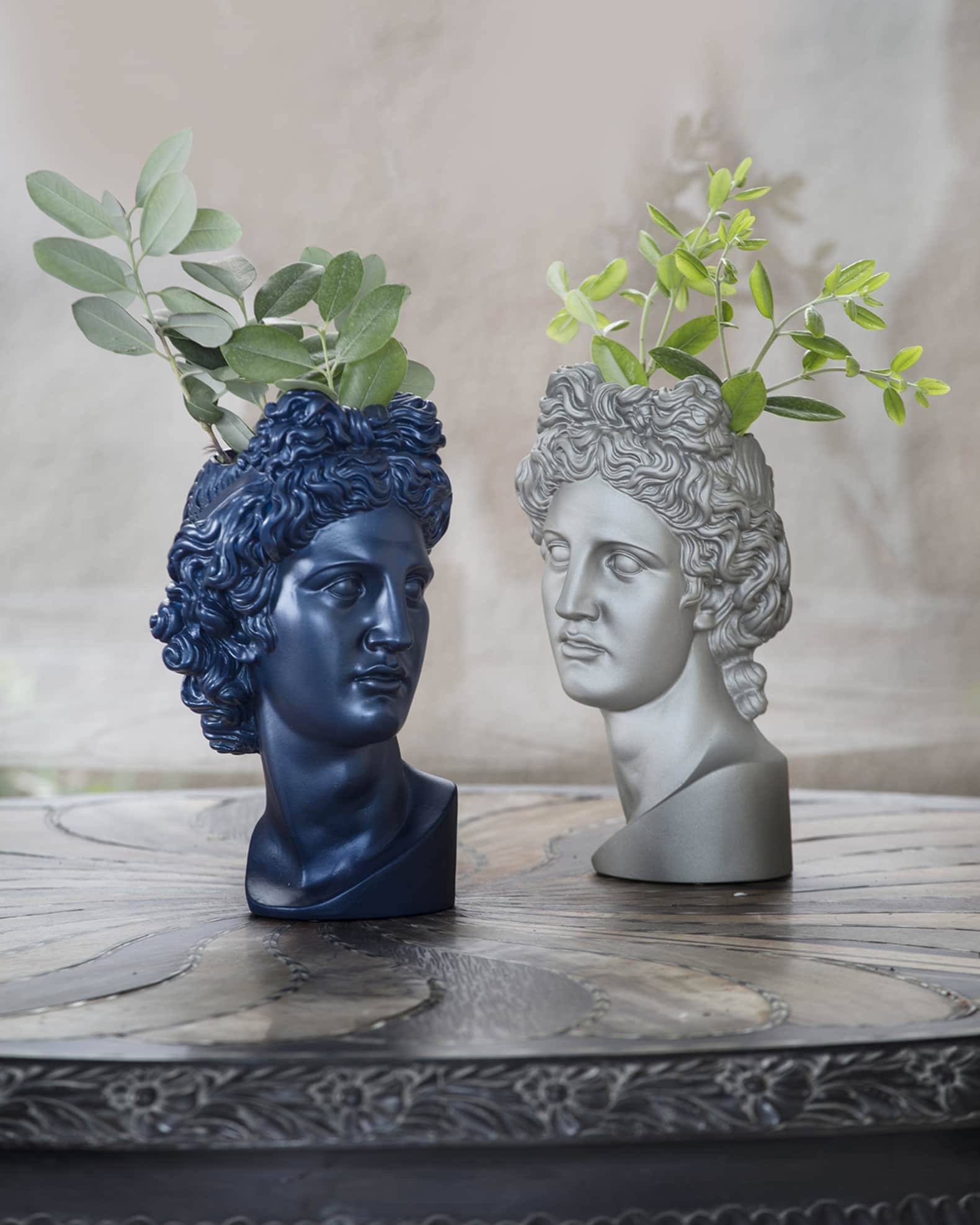 Sophia Enjoy Thinking Apollo Head Vase | Neiman Marcus