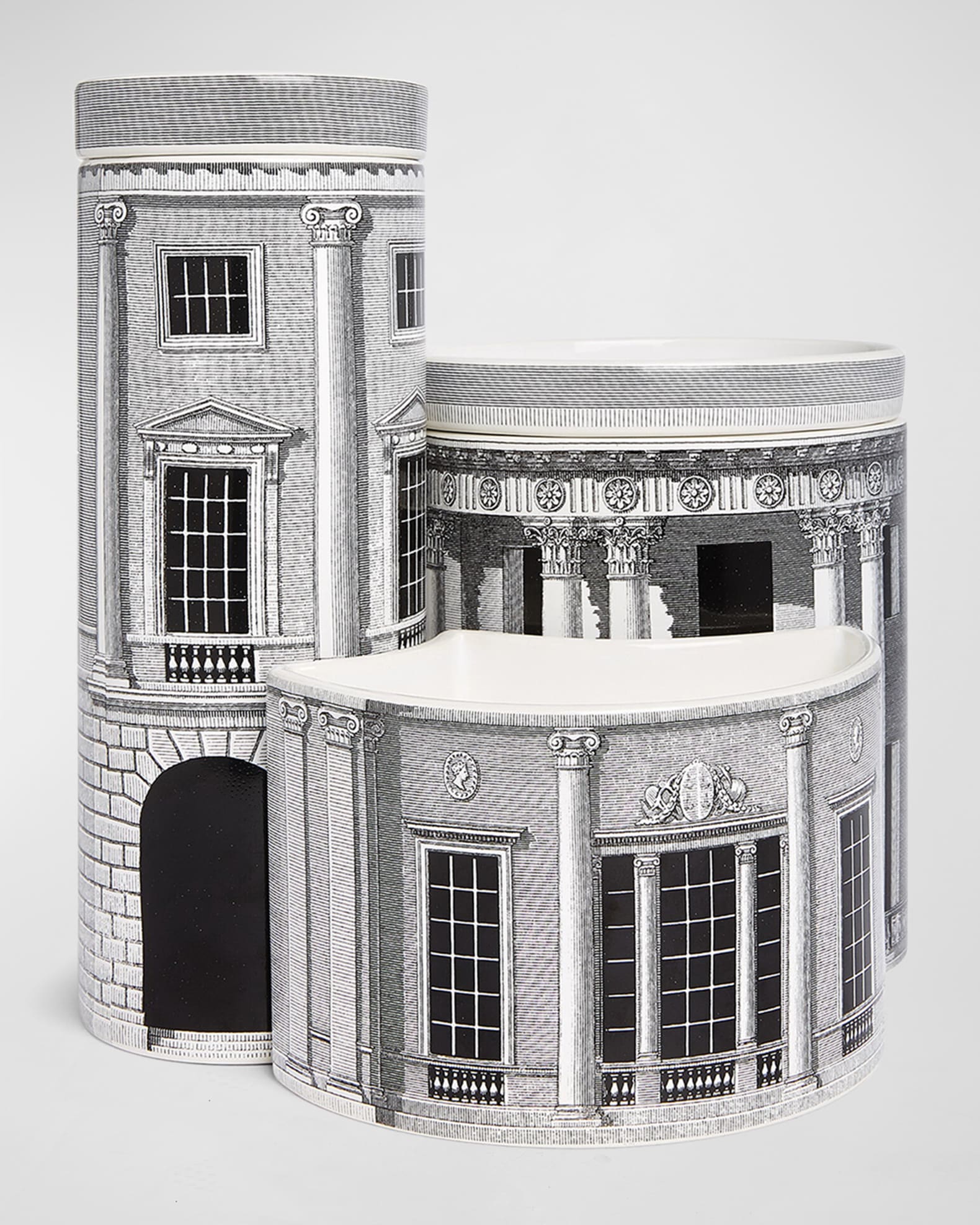 Fornasetti Immaginazione Candles - Set of 3, 2350g | Neiman Marcus