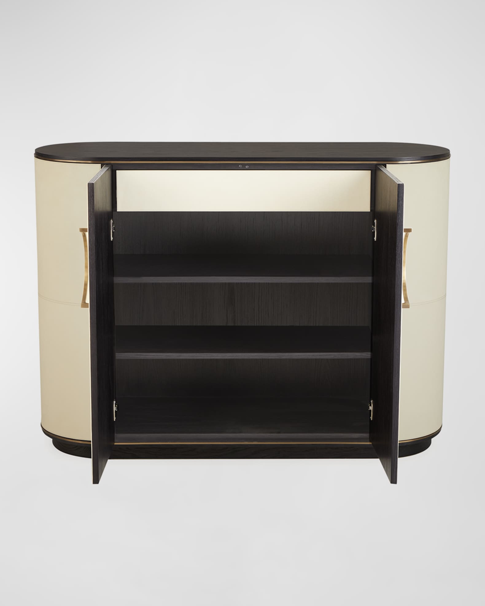 Arteriors Lanette Leather Cabinet | Neiman Marcus