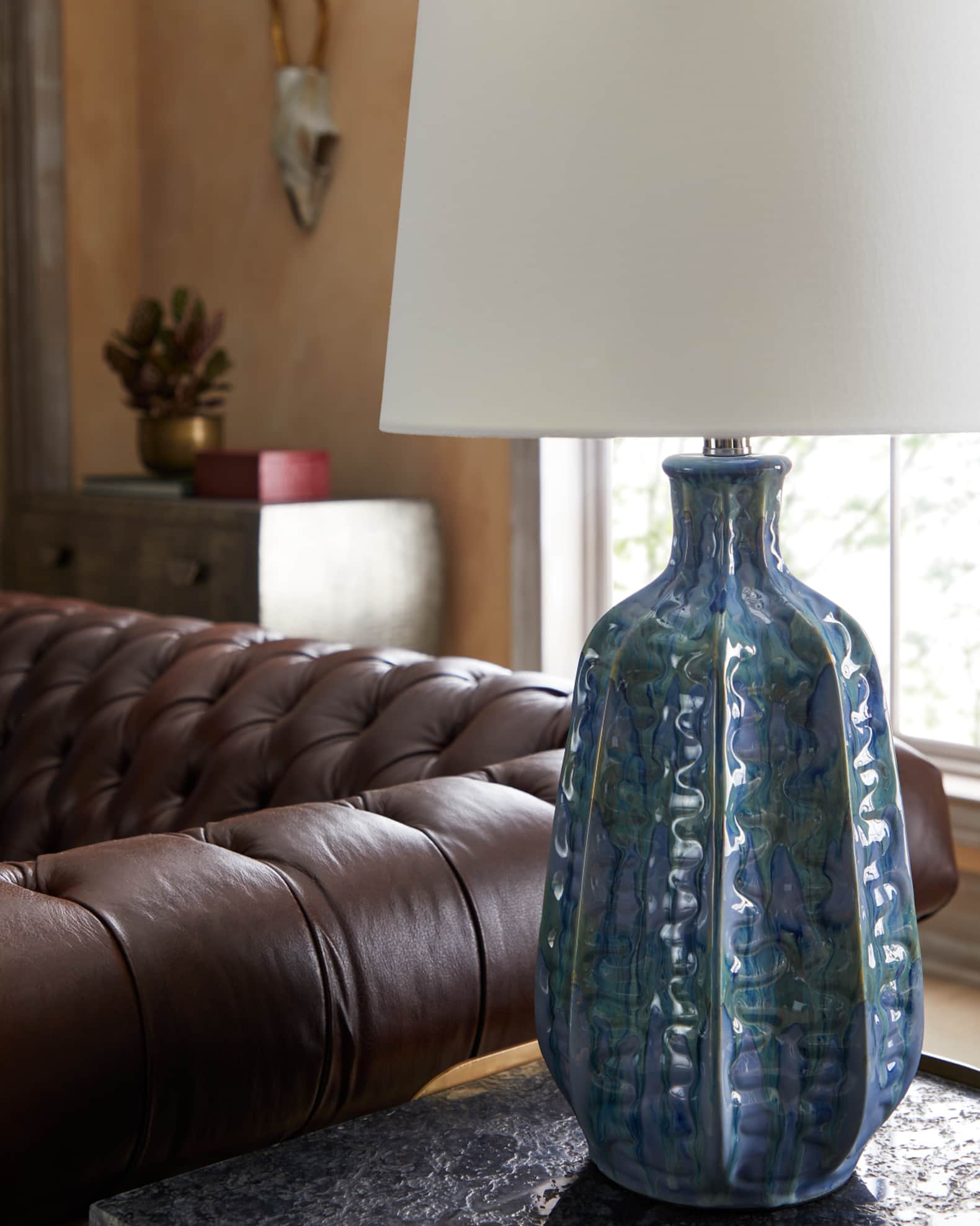 Katherine Noble by BMC Tee Table Lamp | Neiman Marcus