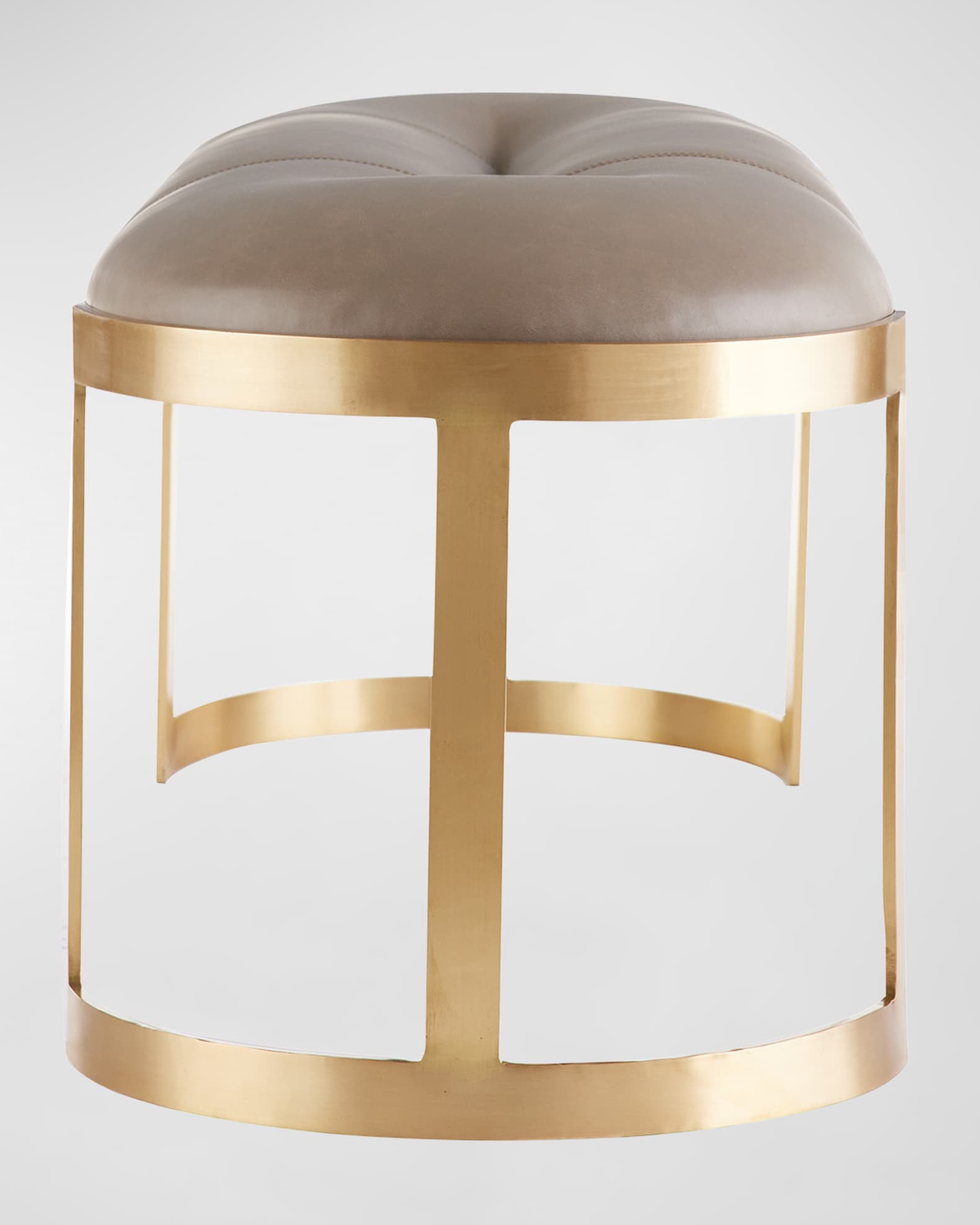 Arteriors Jessica Leather Bench, 52.5" | Neiman Marcus