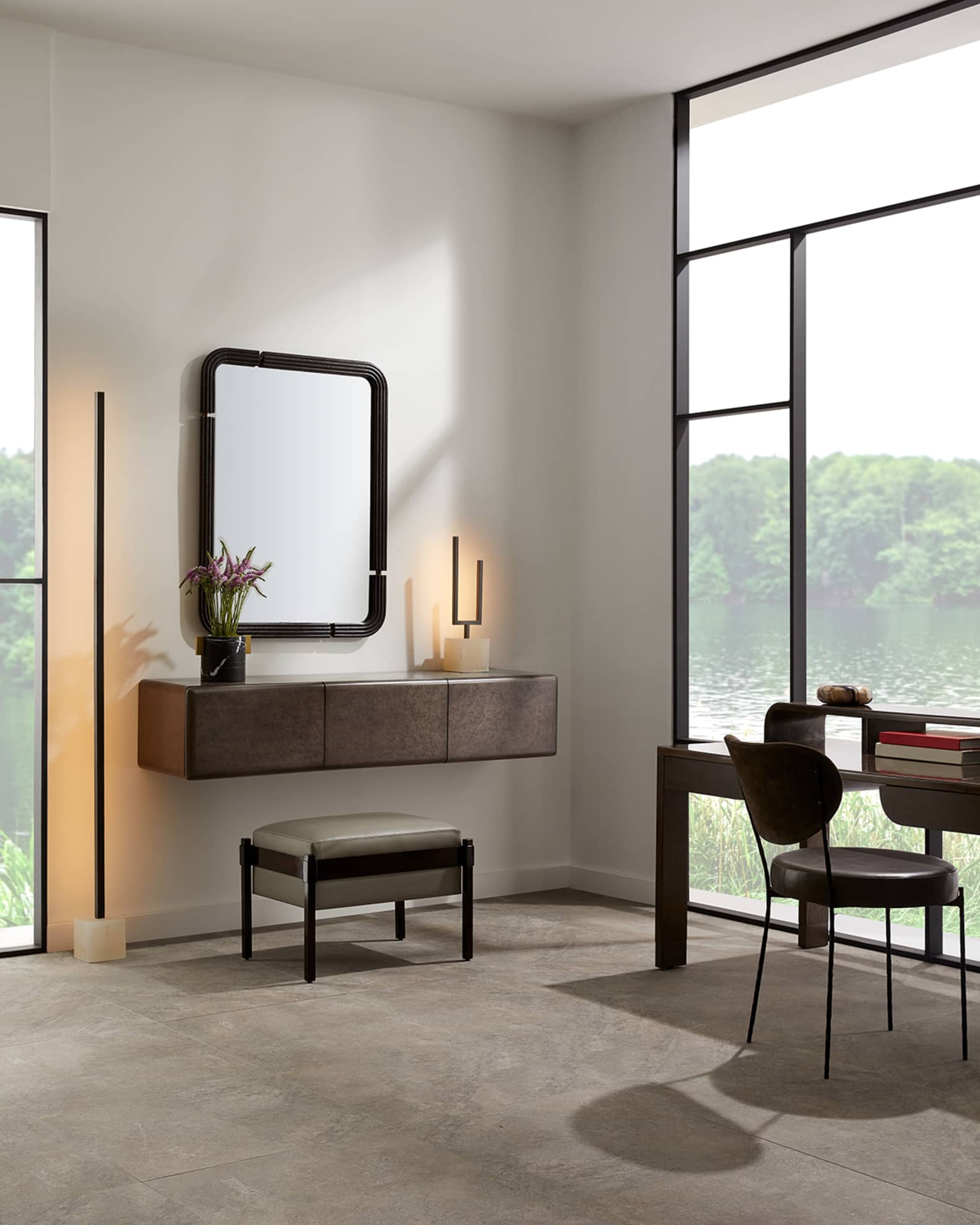 Arteriors Norm Wall-Mounted Console | Neiman Marcus