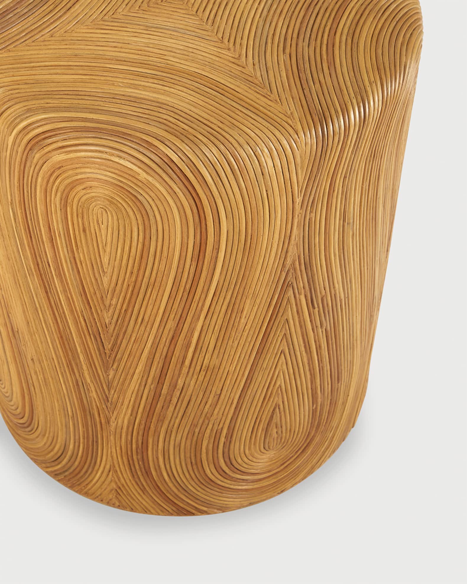 Arteriors Morgan Rattan End Table | Neiman Marcus