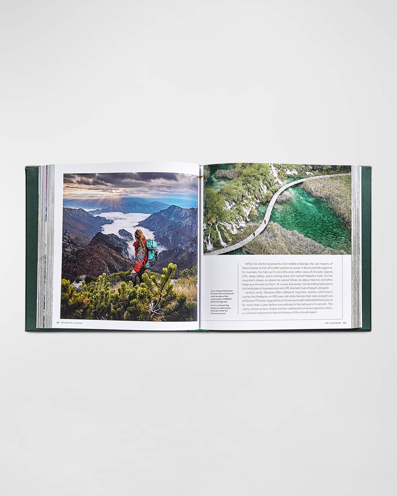 Graphic Image "100 Hikes Of A Lifetime" Book | Neiman Marcus