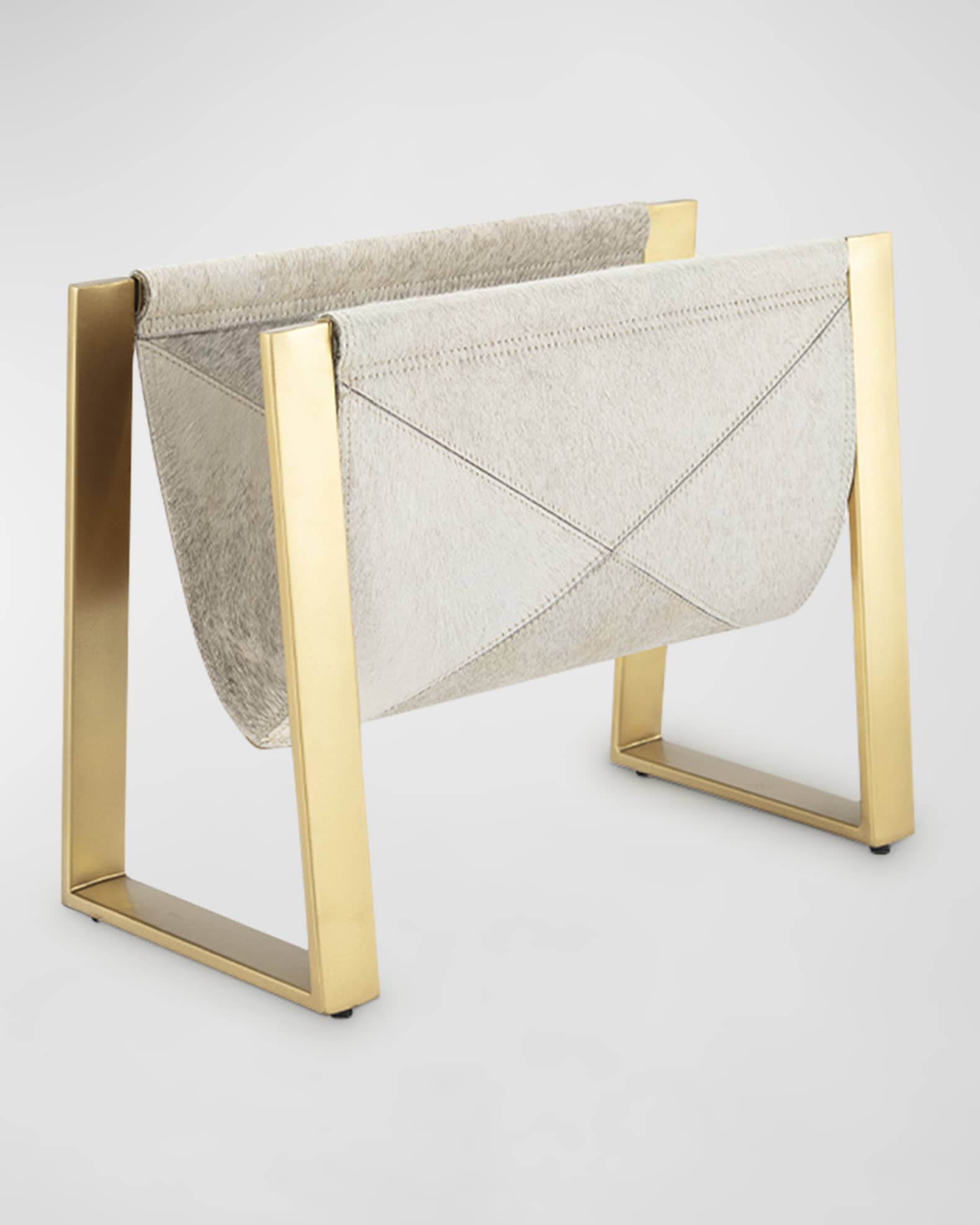 Regina Andrew Andres Hair On Hide Magazine Rack | Neiman Marcus