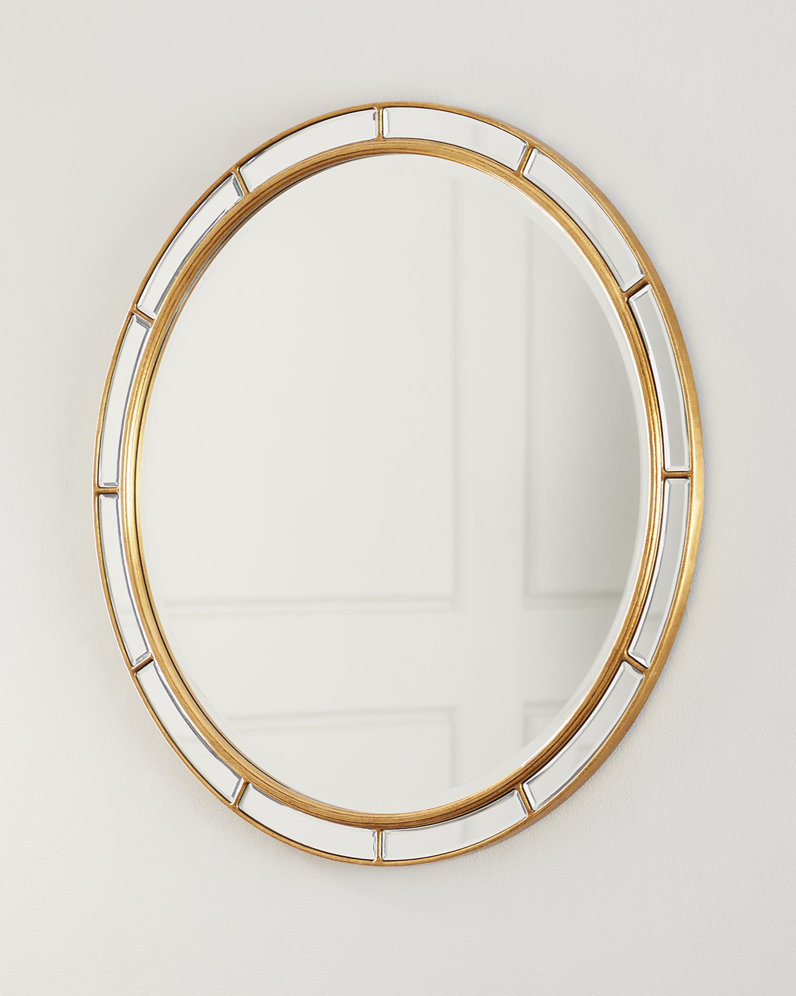 Regina Andrew Plaza Round Mirror | Neiman Marcus