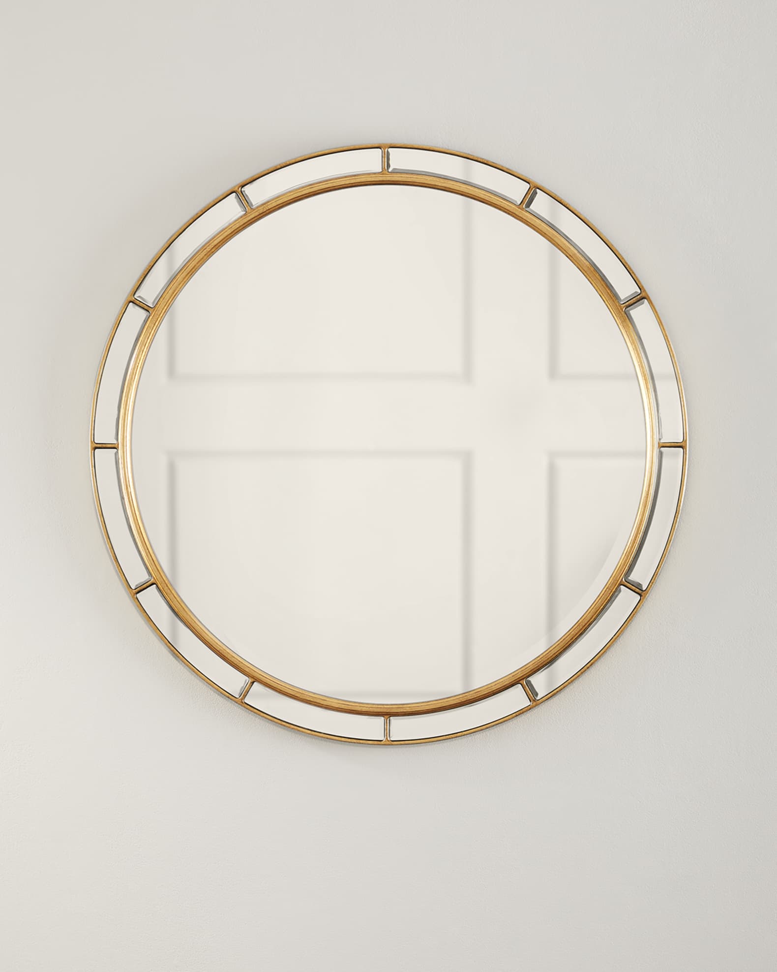 Regina Andrew Plaza Round Mirror | Neiman Marcus